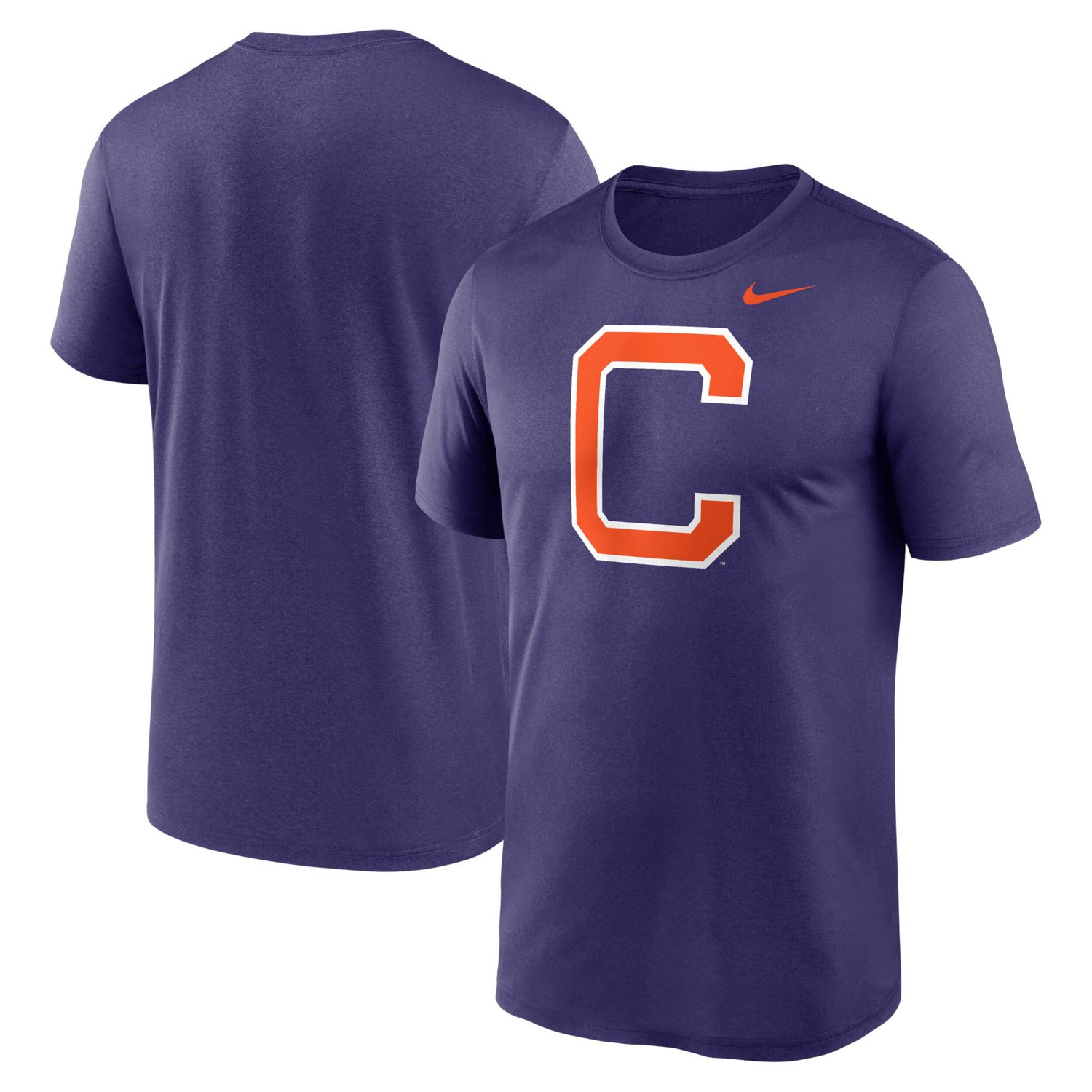 Nike Clemson Tigers Primetime Legend Alternate Logo T-Shirt | Academy