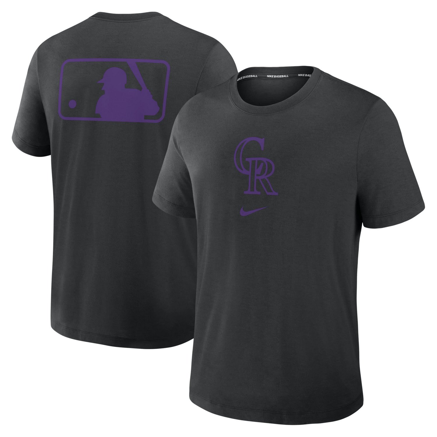 Nike Colorado Rockies Authentic Collection Early Work Tri-Blend ...
