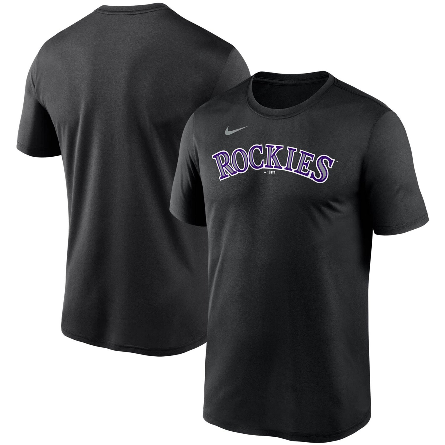 Nike Colorado Rockies Wordmark Legend Performance T-Shirt | Academy