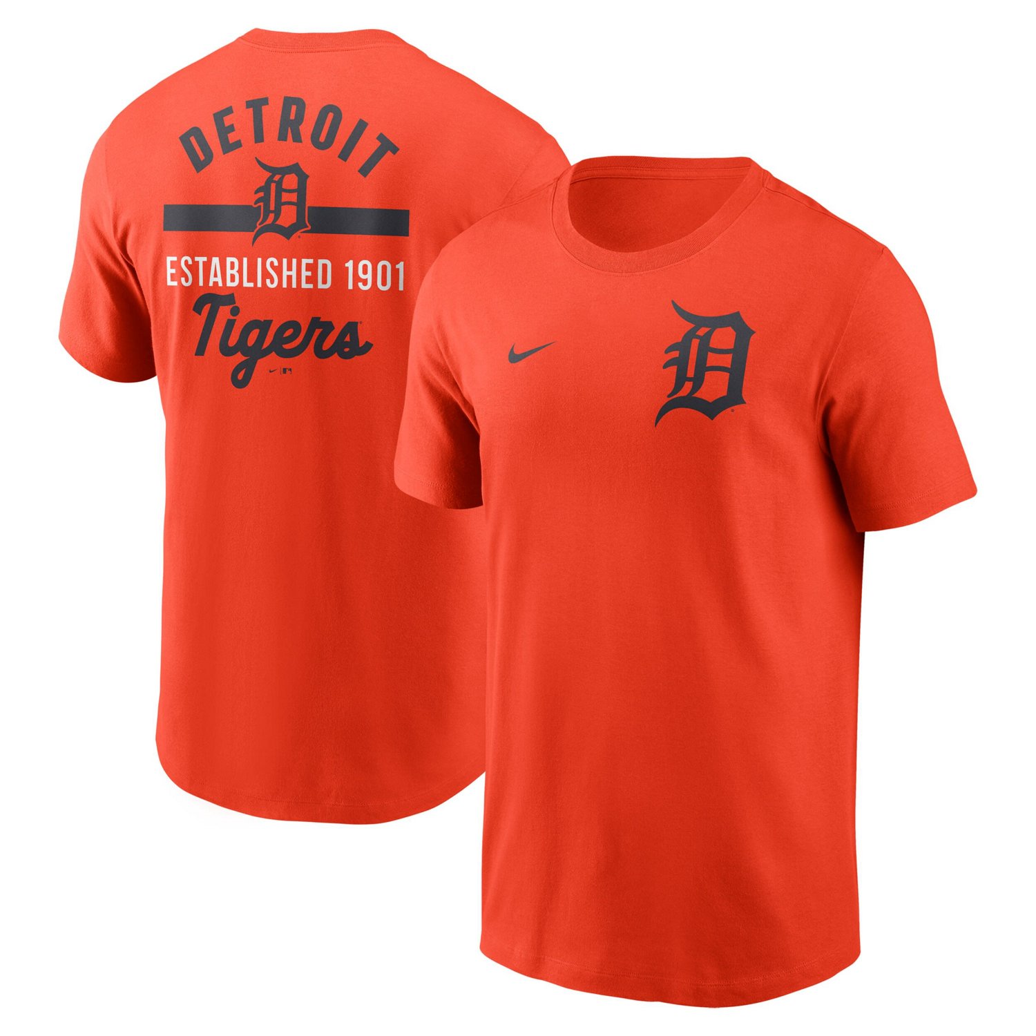 Nike Detroit Tigers 2-Hit T-Shirt | Free Shipping at Academy