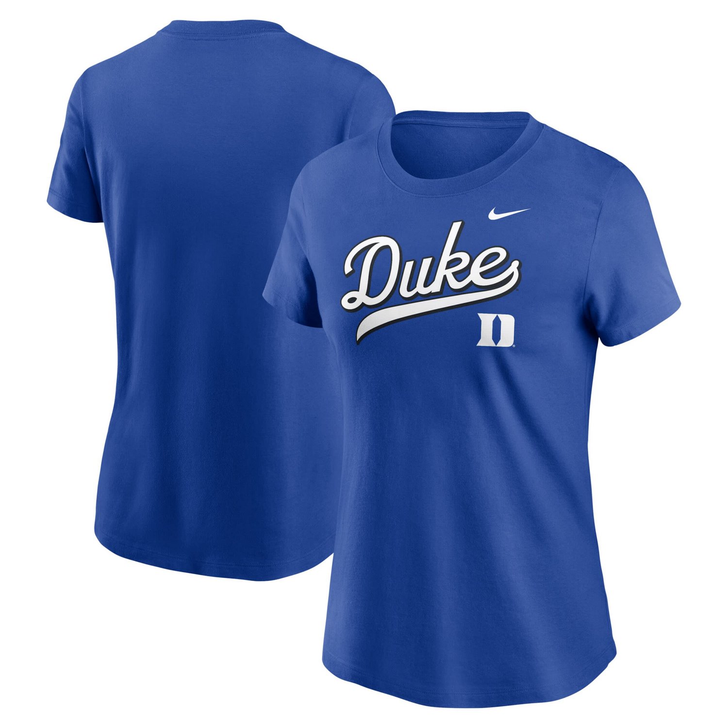 Nike Duke Blue Devils Local Script T-Shirt | Academy