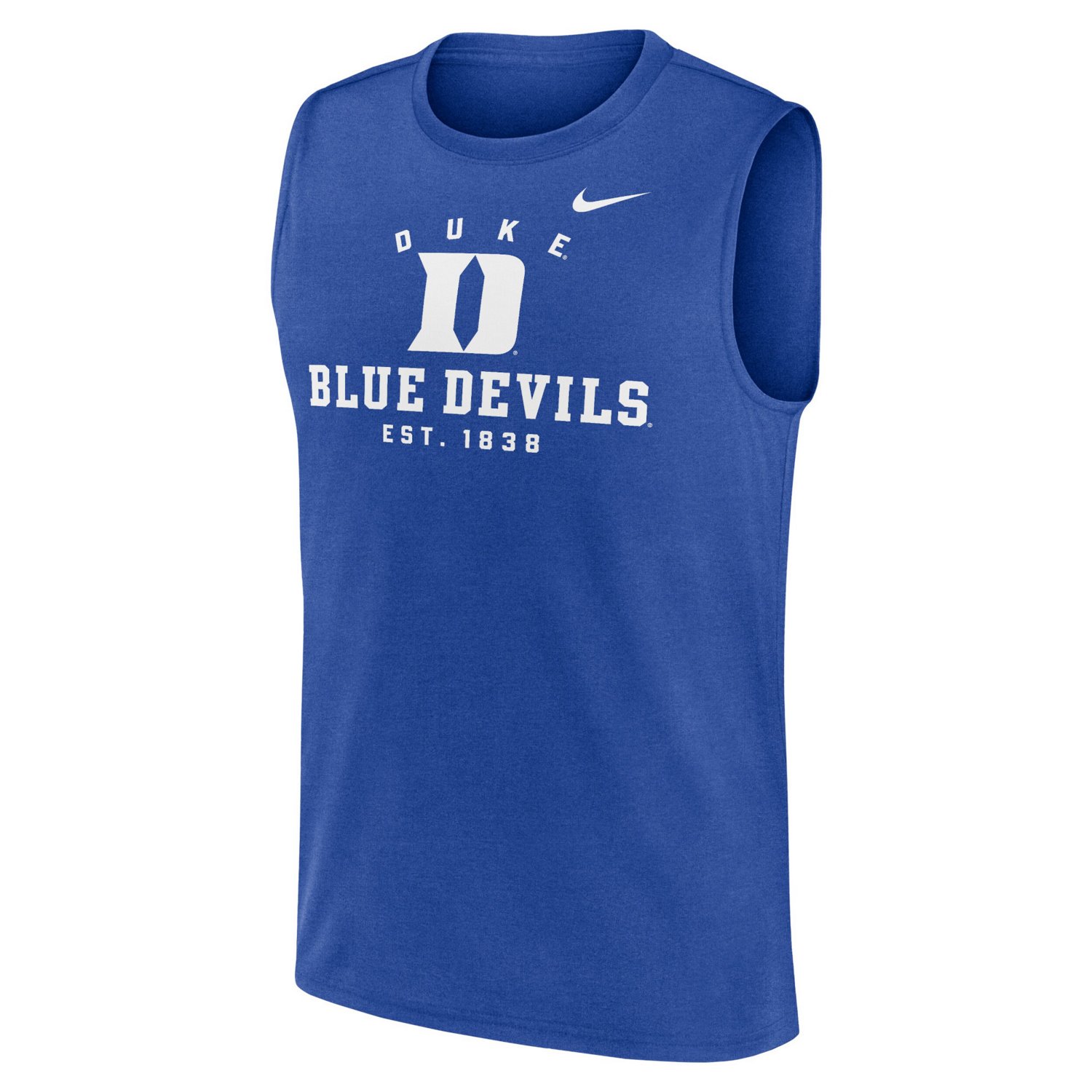 Nike Duke Blue Devils Primetime Legend Lock Up Performance Muscle Tank ...