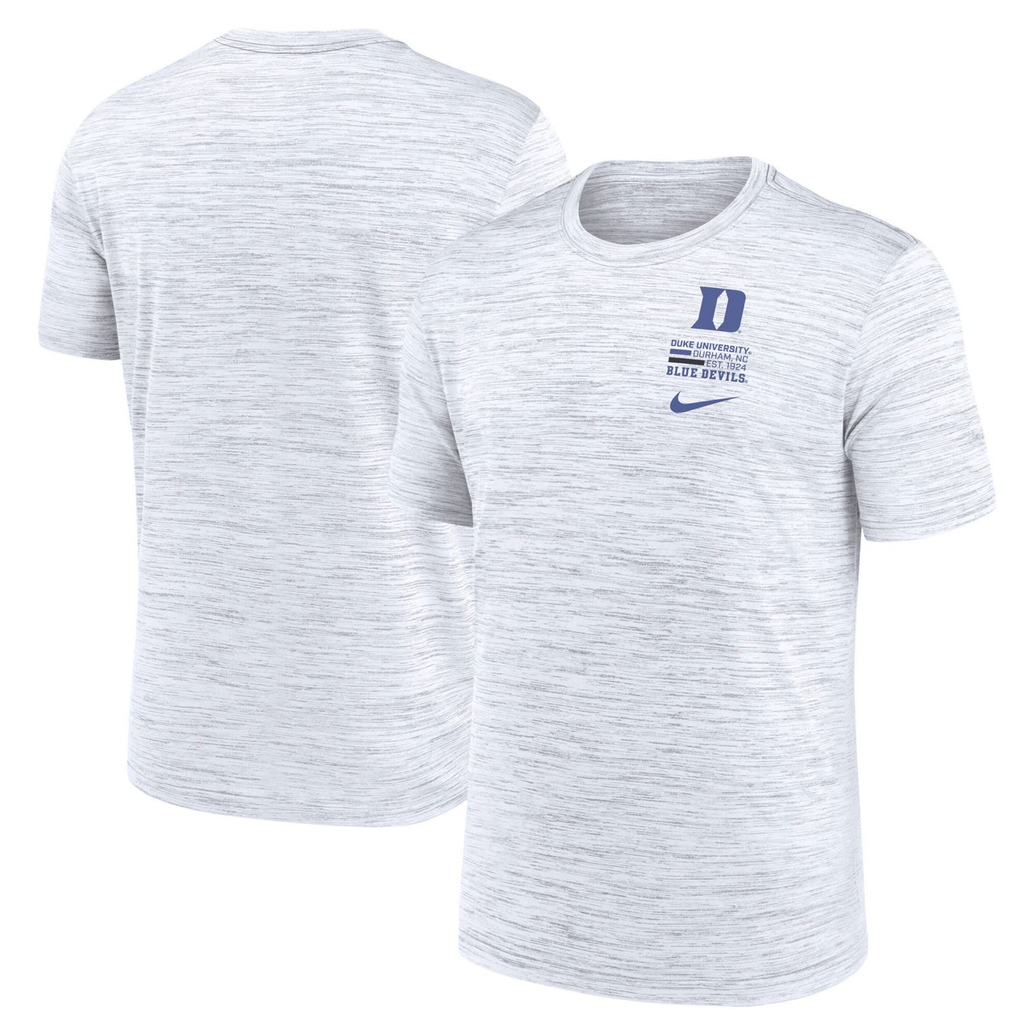 Nike Duke Blue Devils Velocity Stacked Dri-FIT T-Shirt | Academy