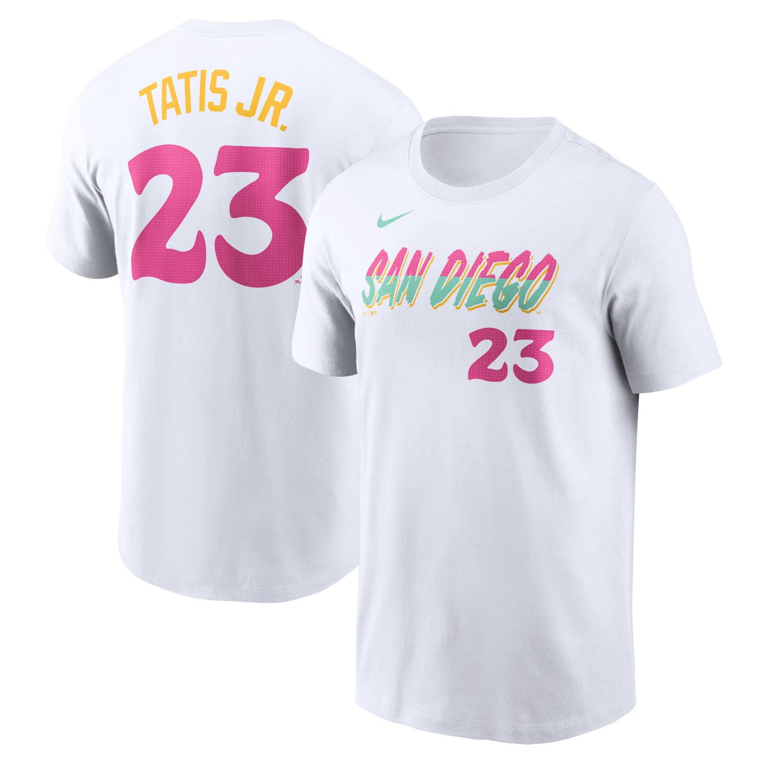 Nike Fernando Tatis Jr San Diego Padres City Connect Fuse Name Number T ...