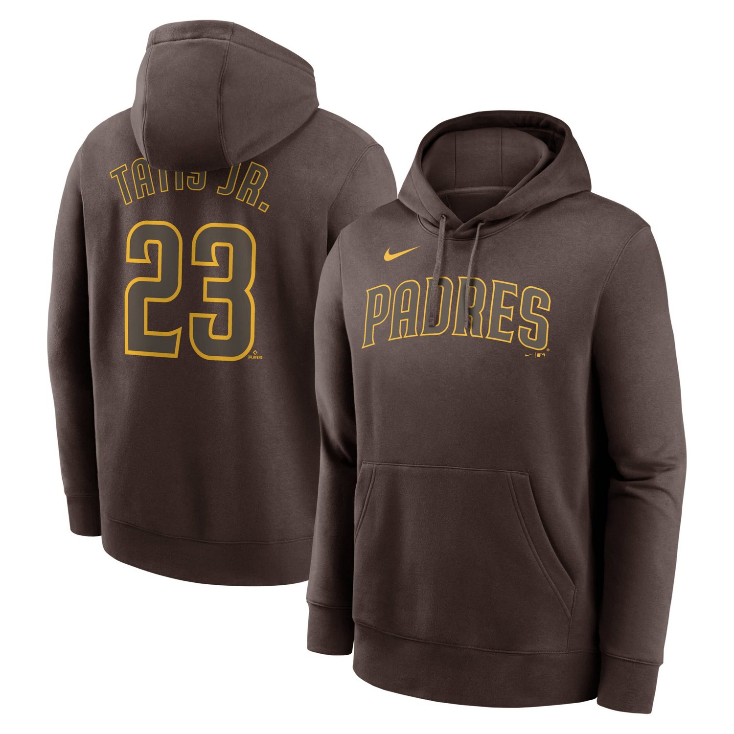 Nike Fernando Tatis Jr San Diego Padres Player Name Number Club Fleece Pullover Hoodie | Academy