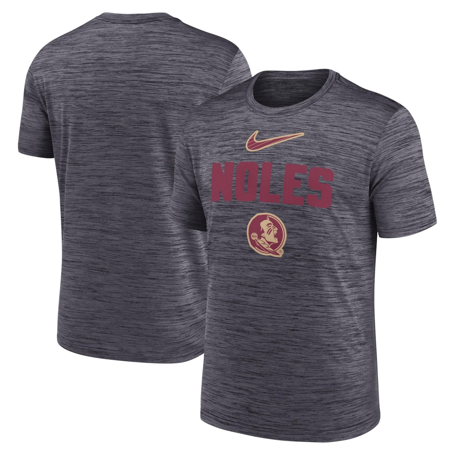 Nike Florida State Seminoles Campus Slant Velocity Performance T-Shirt ...