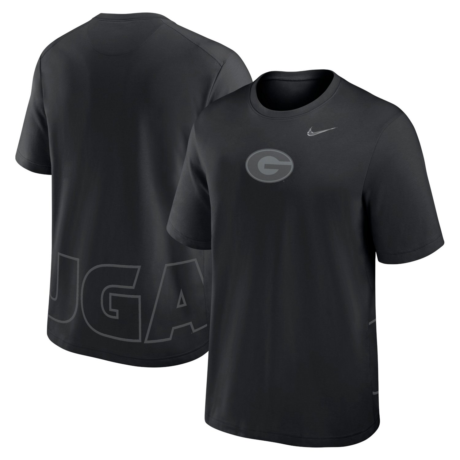 Nike Georgia Bulldogs Primary Statement Two-Hit Performance T-Shirt ...