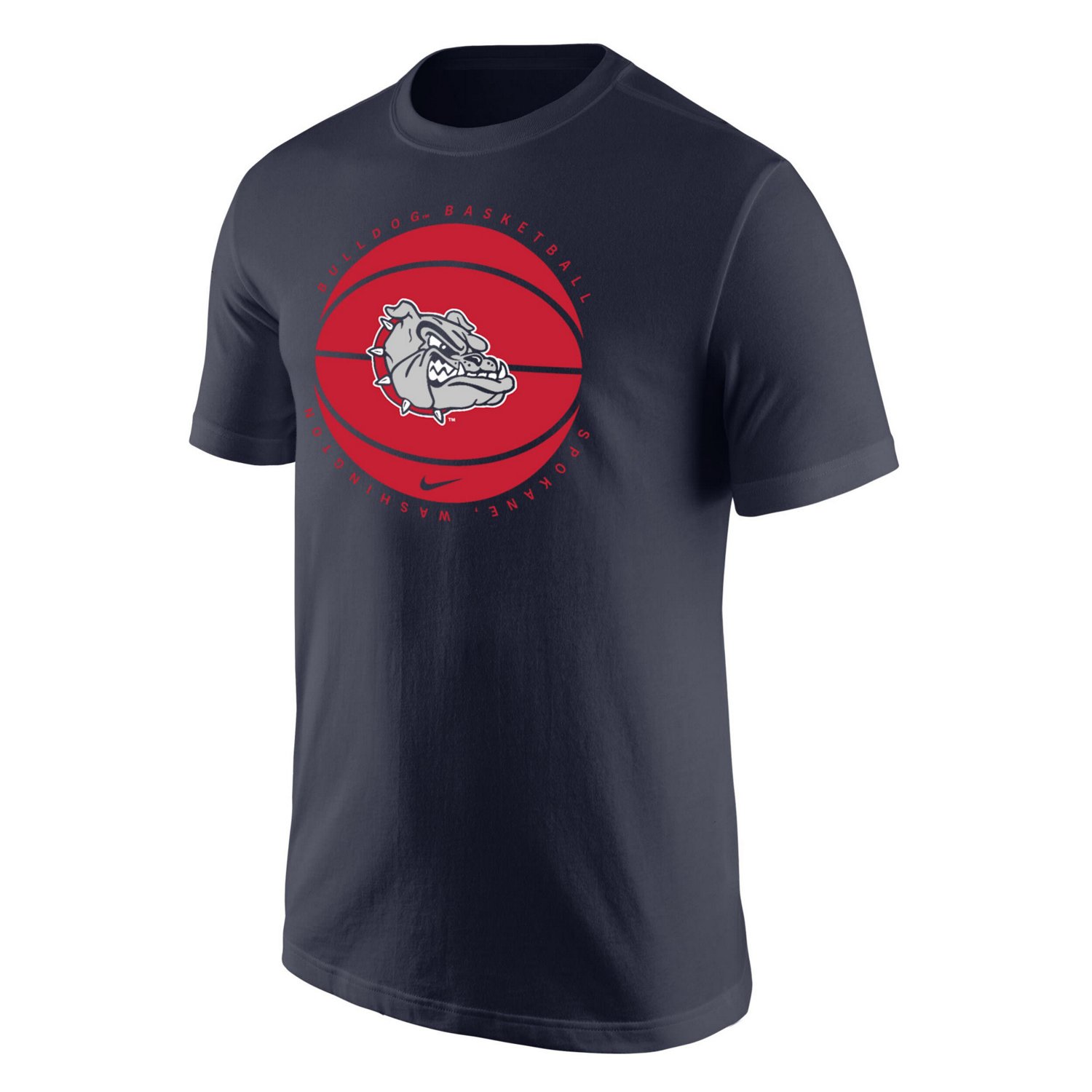 Nike Gonzaga Bulldogs Basketball Logo T-Shirt | Academy