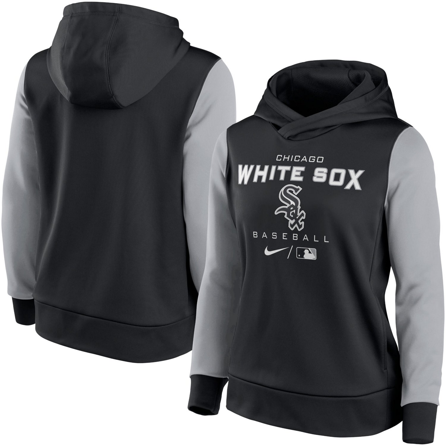 Nike /Gray Chicago White Sox Authentic Collection Pullover Hoodie | Academy