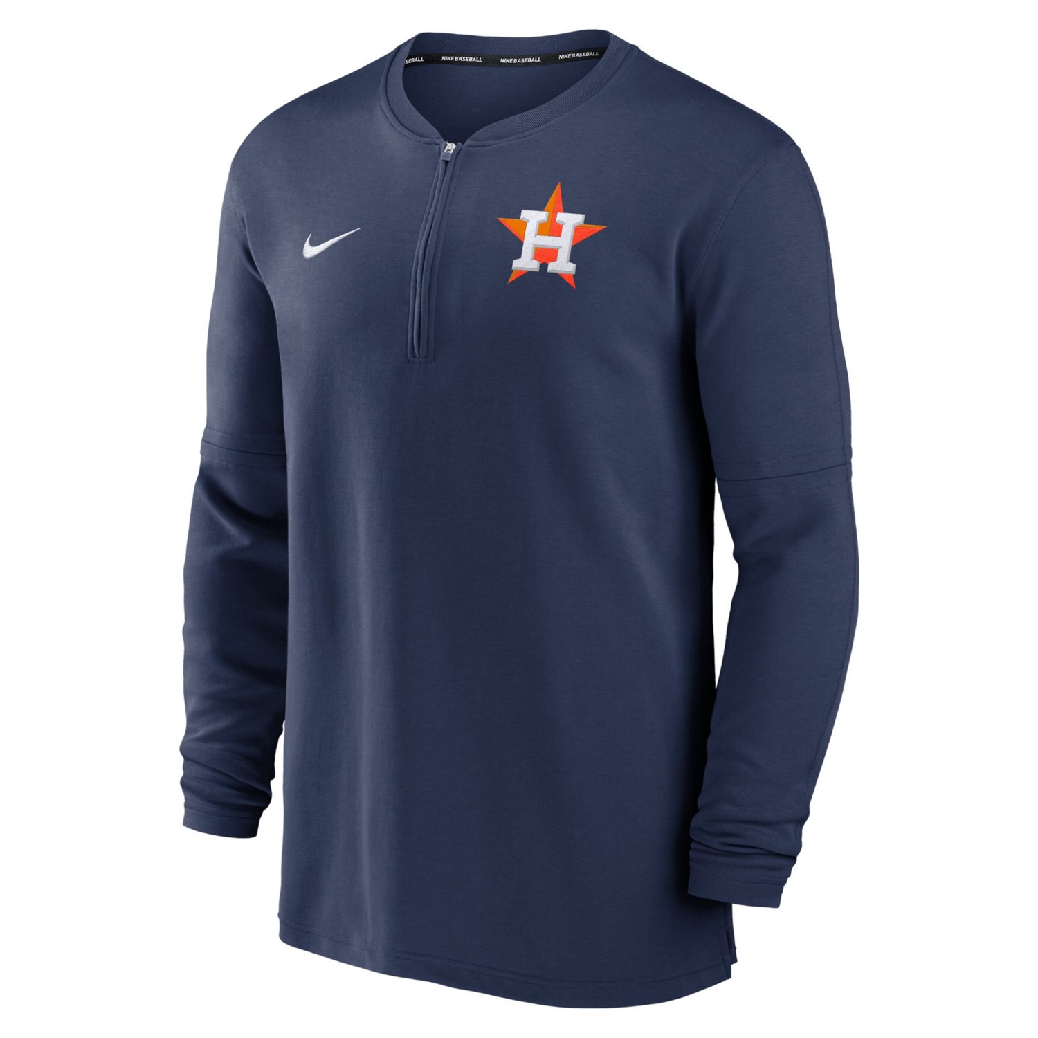 Nike Houston Astros Authentic Collection Game Time Performance Quarter ...