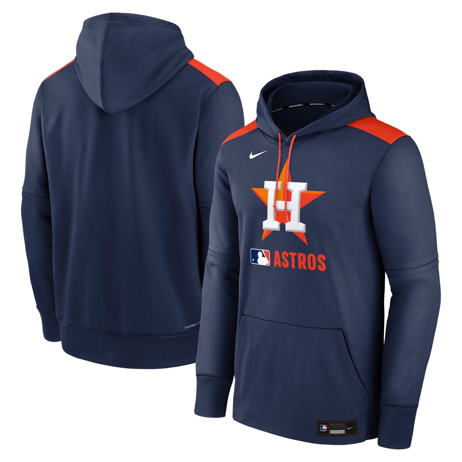 Nike Houston Astros Authentic Collection Performance Pullover Hoodie ...