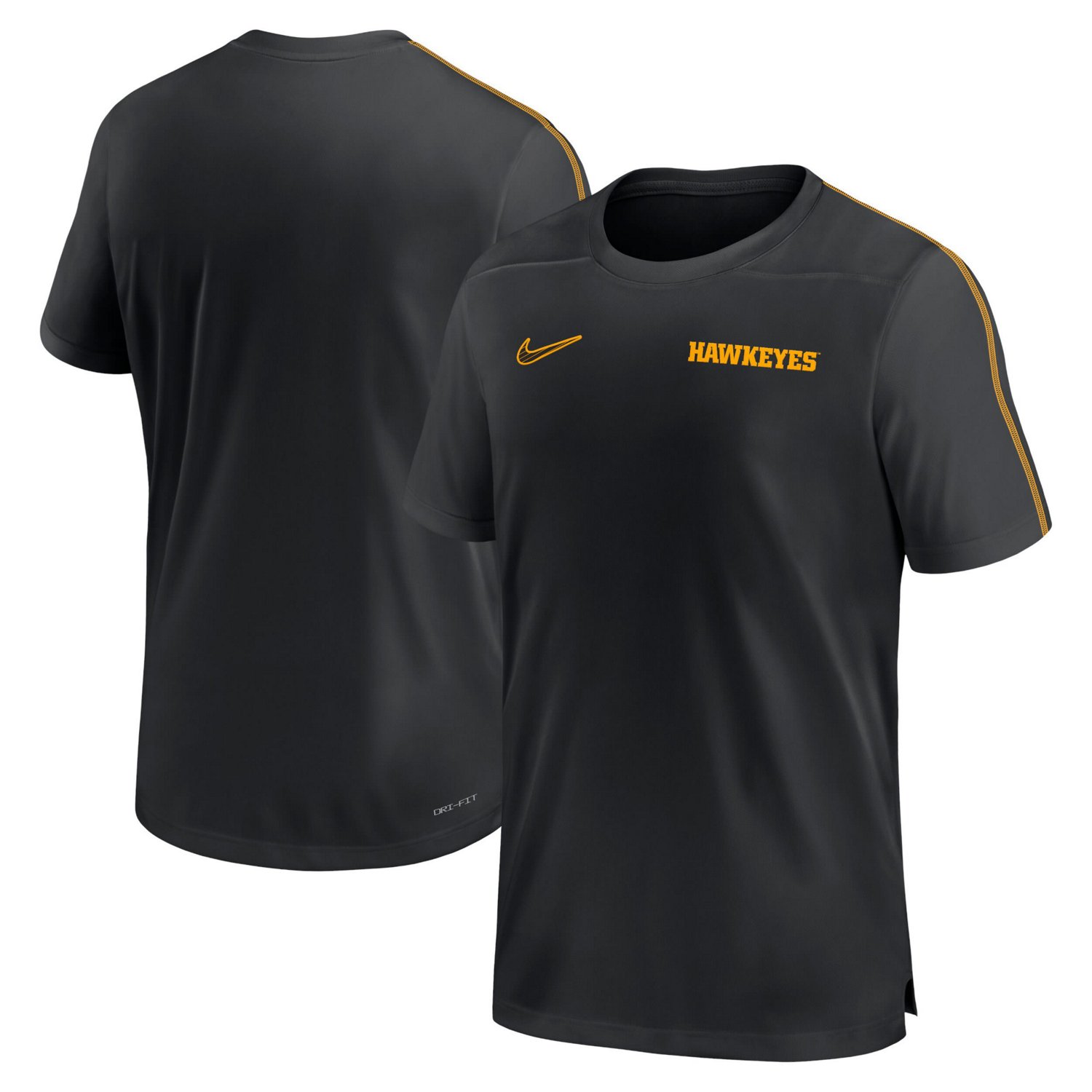 Nike Iowa Hawkeyes 2024 Sideline Coach Performance Top | Academy