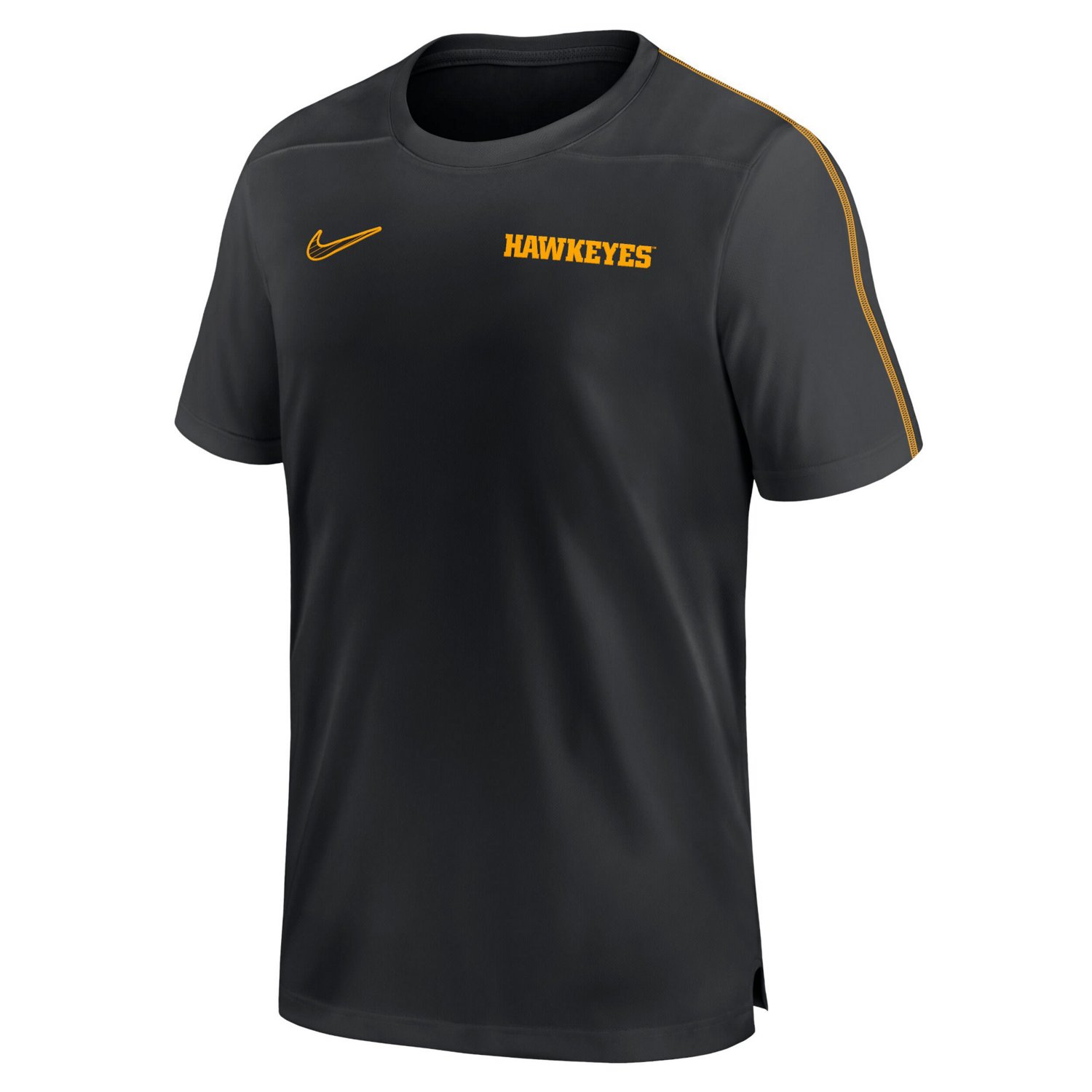 Nike Iowa Hawkeyes 2024 Sideline Coach Performance Top | Academy