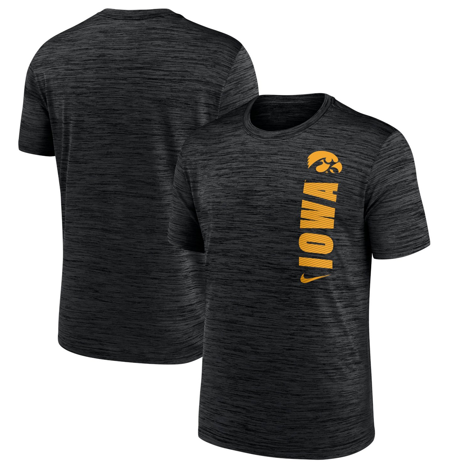Nike Iowa Hawkeyes 2024 Sideline Velocity Performance T-Shirt | Academy