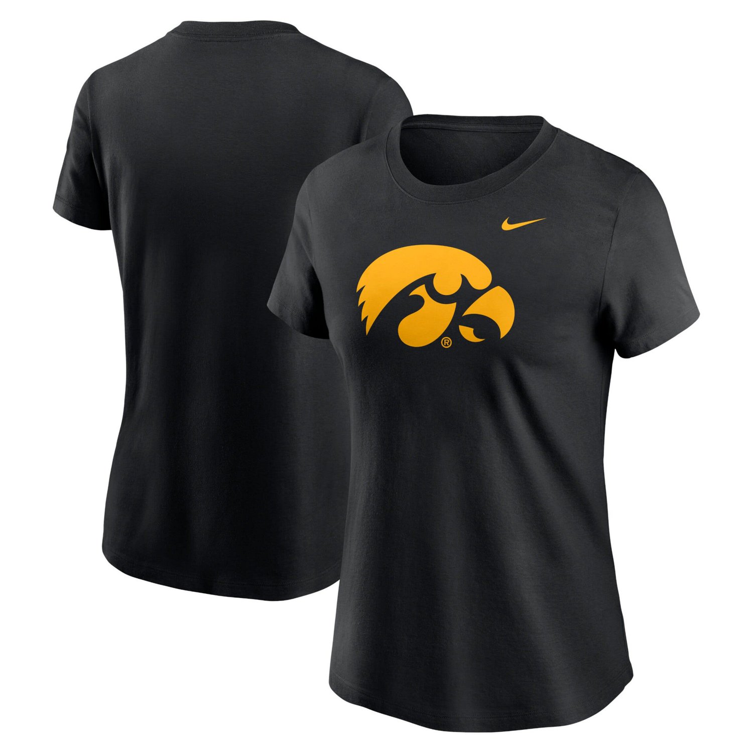Nike Iowa Hawkeyes Primetime Evergreen Logo T-Shirt | Academy