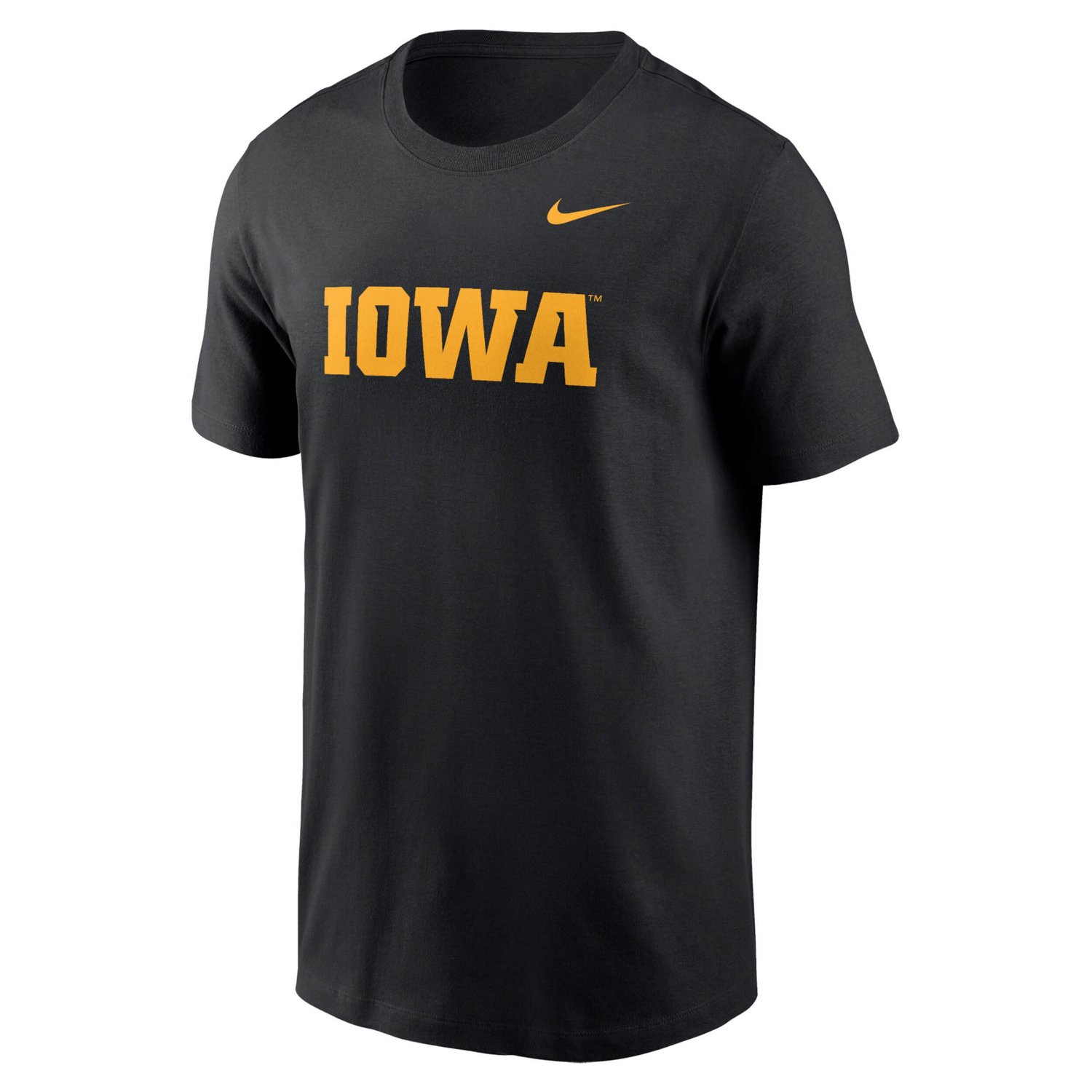Nike Iowa Hawkeyes Primetime Evergreen Wordmark T-Shirt | Academy