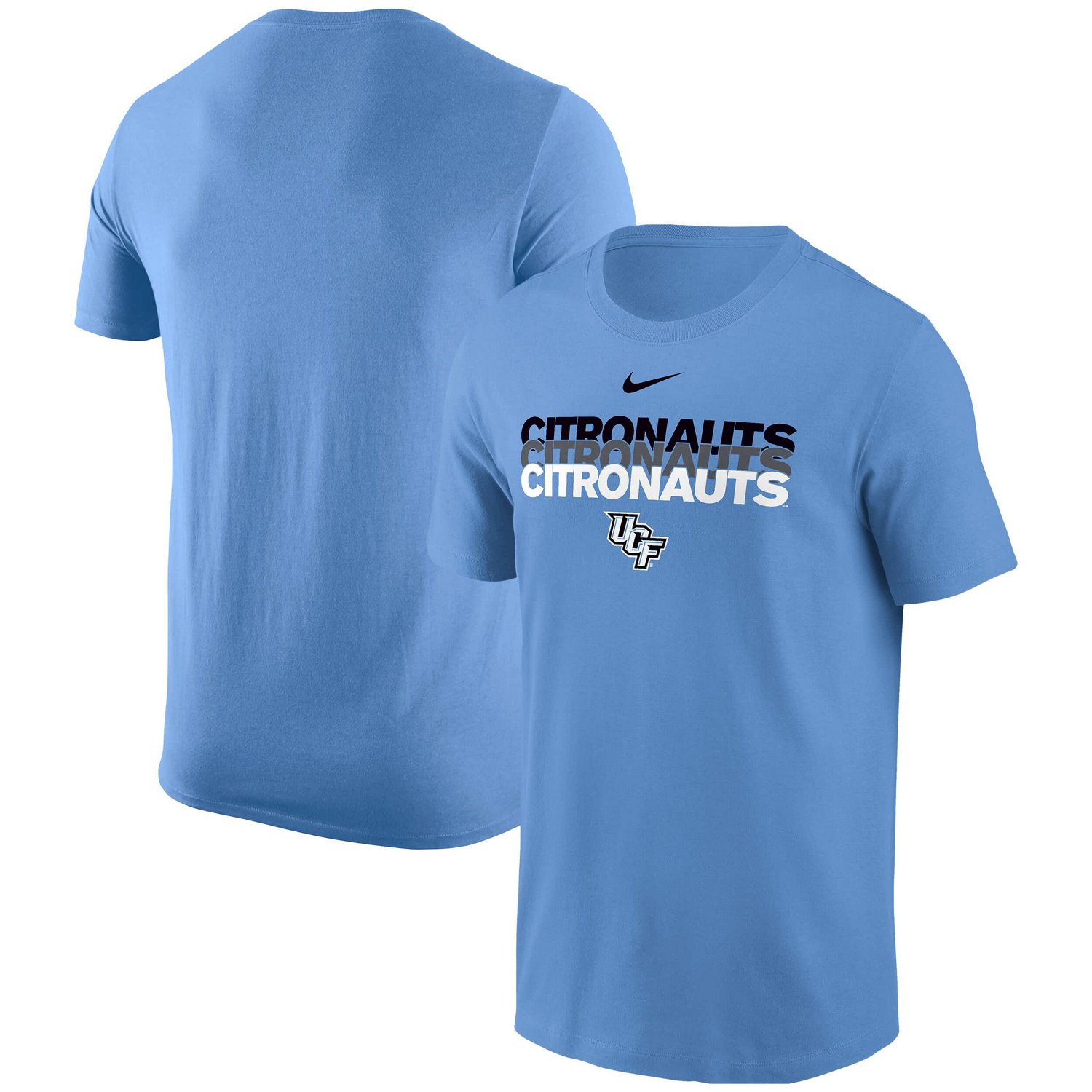 Nike Light UCF Knights 2025 Space Game Citronauts Core T-Shirt | Academy