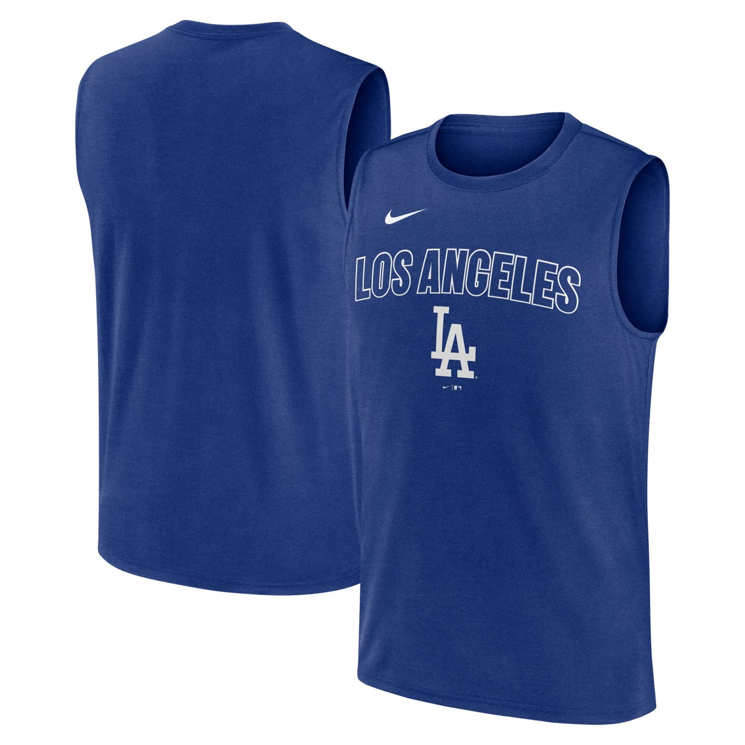 Nike Los Angeles Dodgers Knockout Performance Muscle Tank Top | Academy