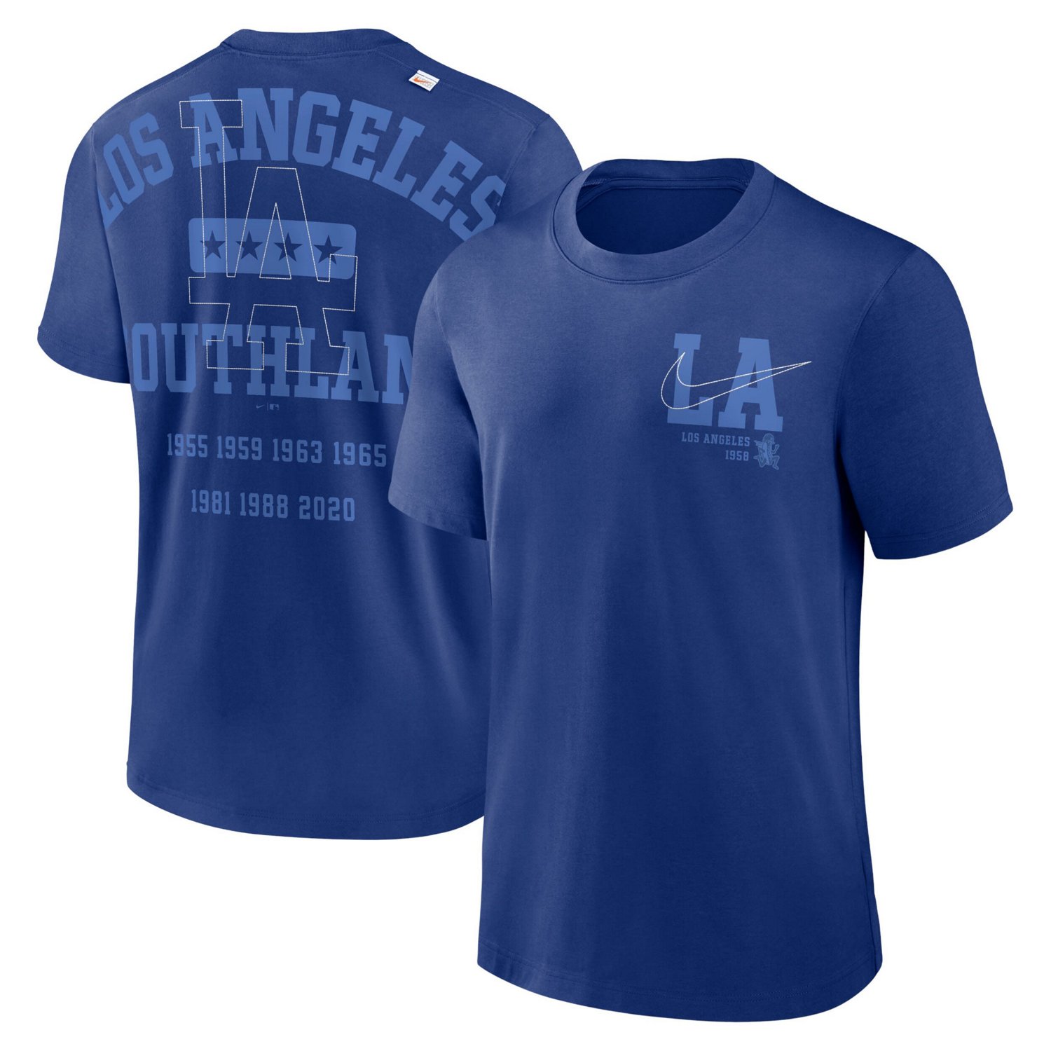 Nike Los Angeles Dodgers Statement Game Over T-Shirt | Academy