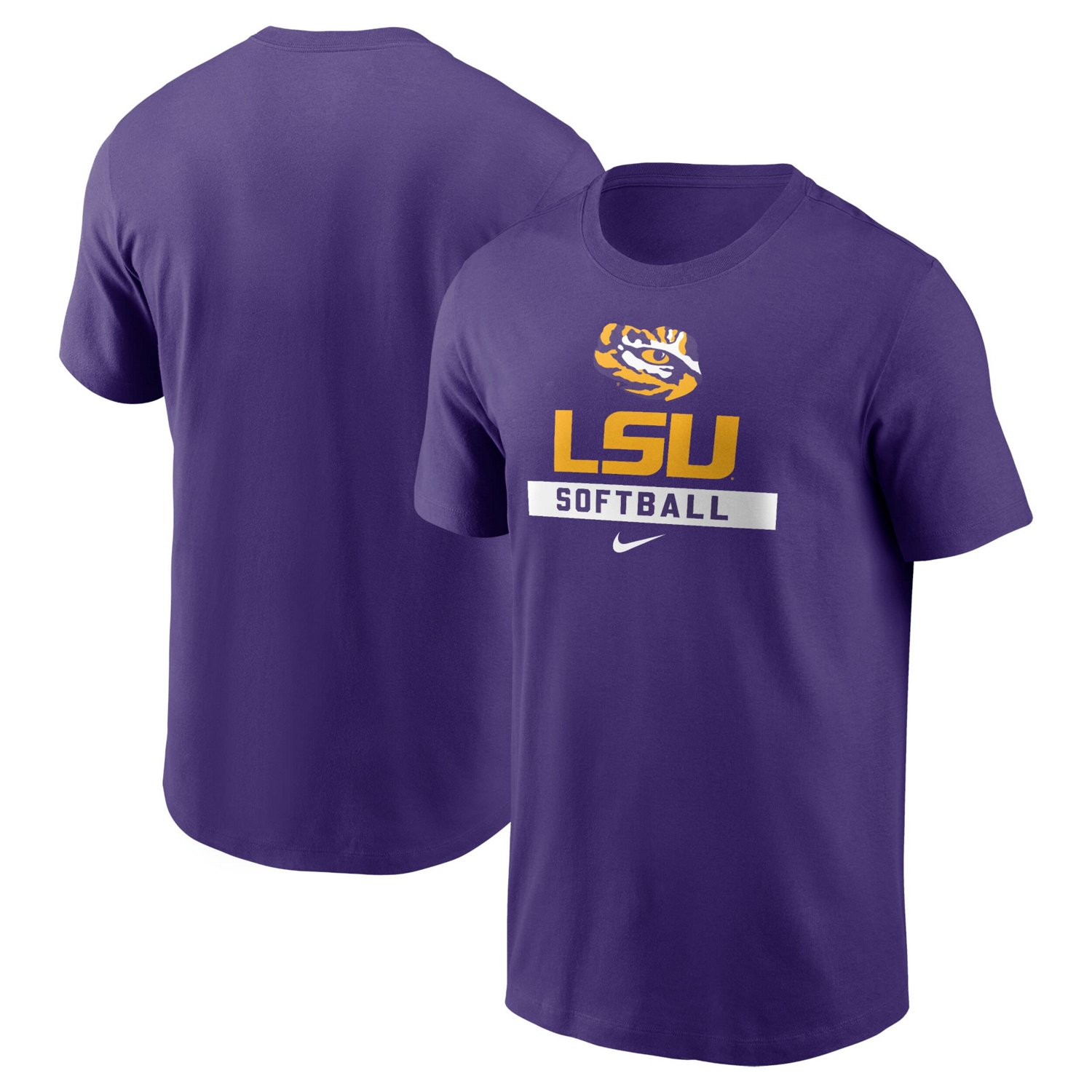Nike LSU Tigers Softball T-Shirt | Free Shipping at Academy
