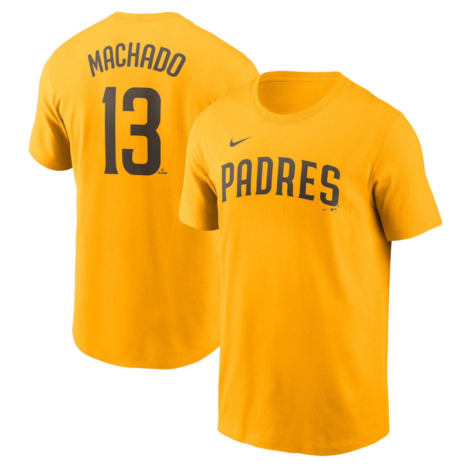 Nike Manny Machado San Diego Padres Fuse Name Number T-Shirt | Academy