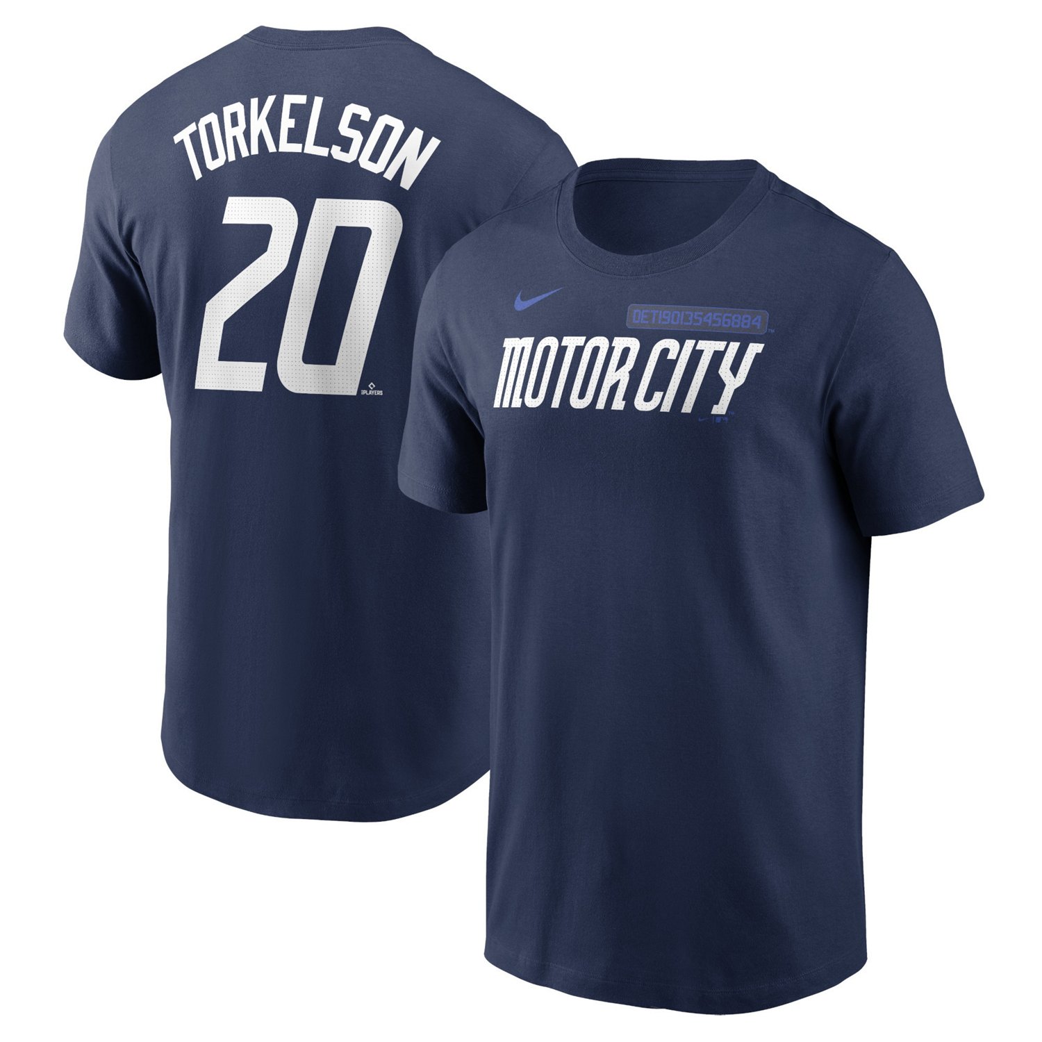 Nike Men's Spencer Torkelson Detroit Tigers 2024 City Connect Fuse Name ...