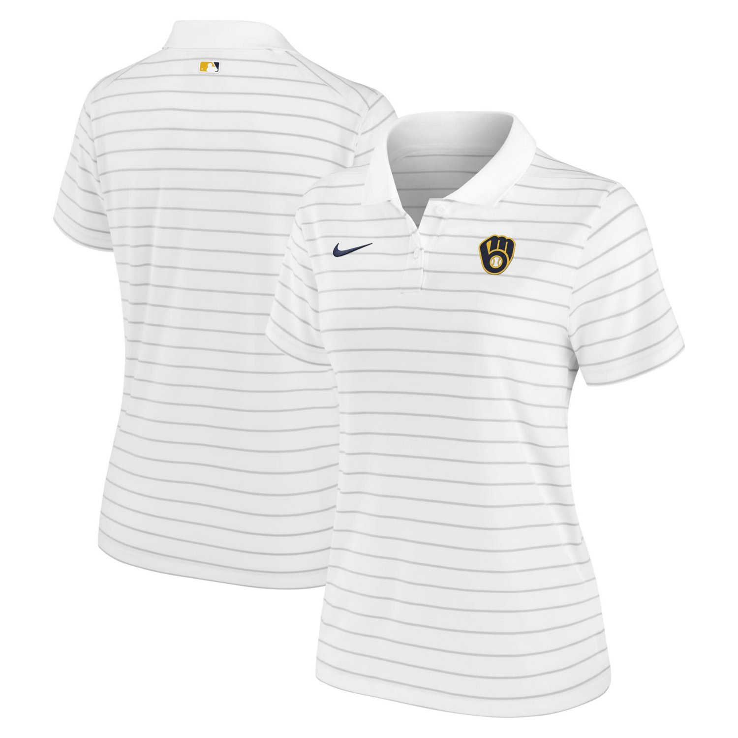 Nike Milwaukee Brewers Authentic Collection Victory Performance Polo ...