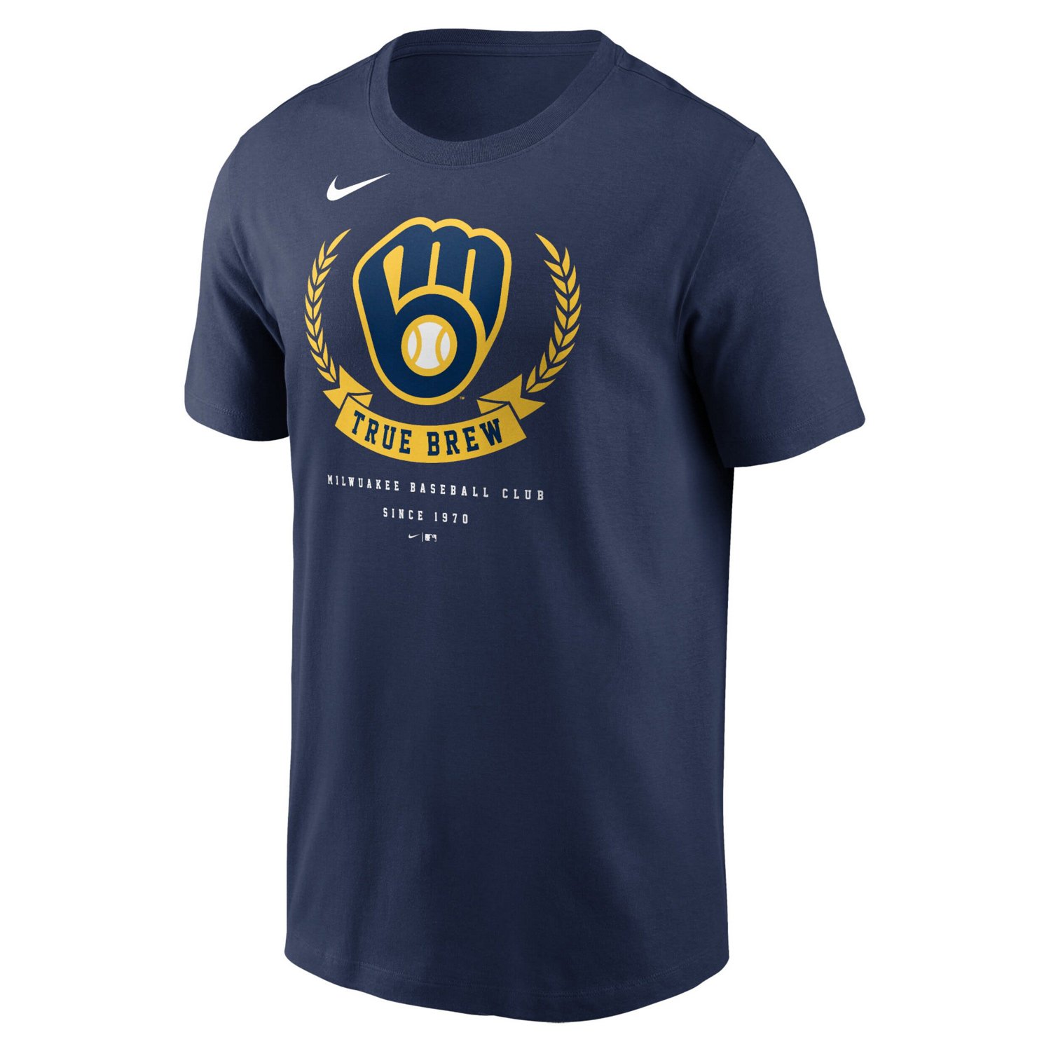Nike Milwaukee Brewers True Brew Hometown T-Shirt | Academy