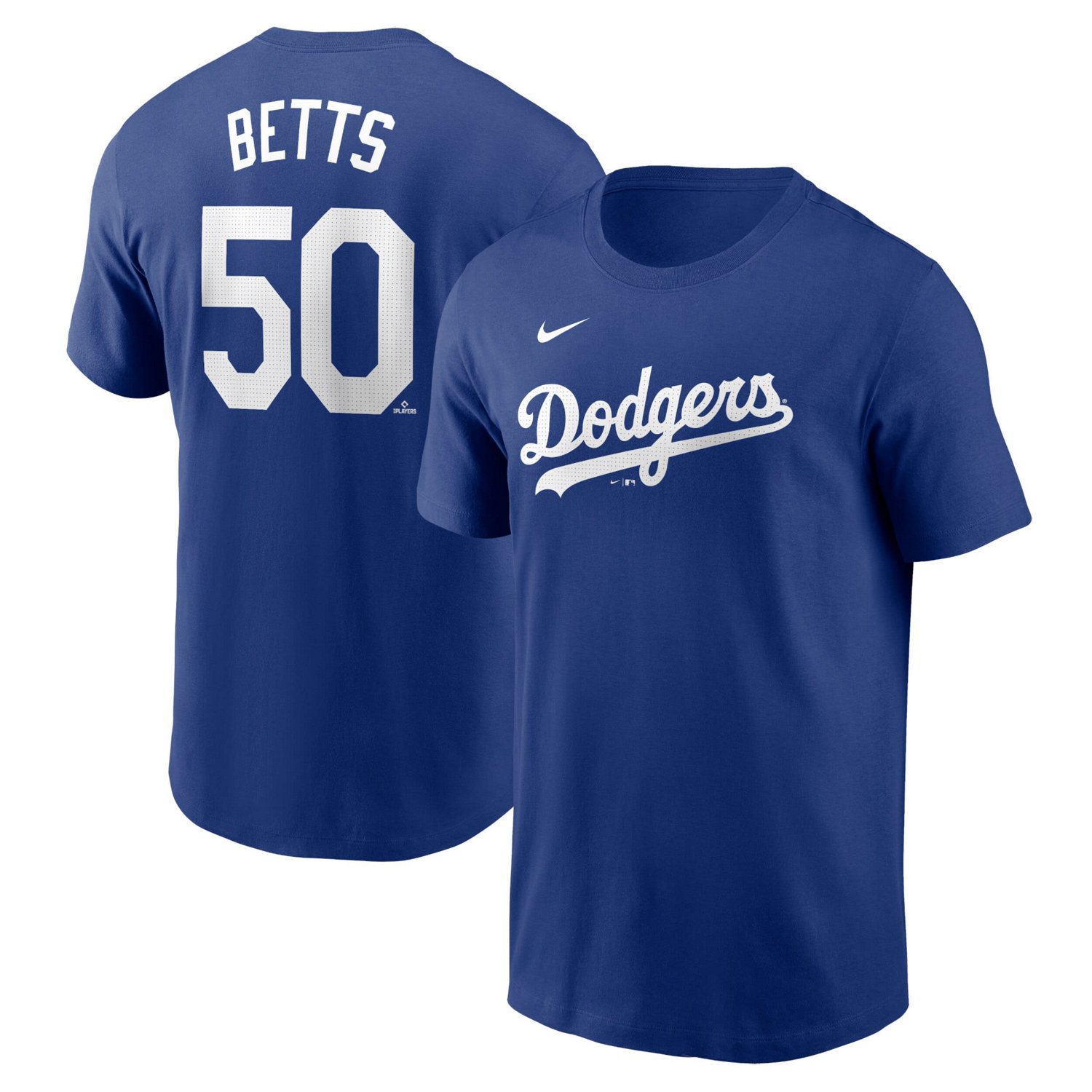 Nike Mookie Betts Los Angeles Dodgers Fuse Name Number T-Shirt | Academy