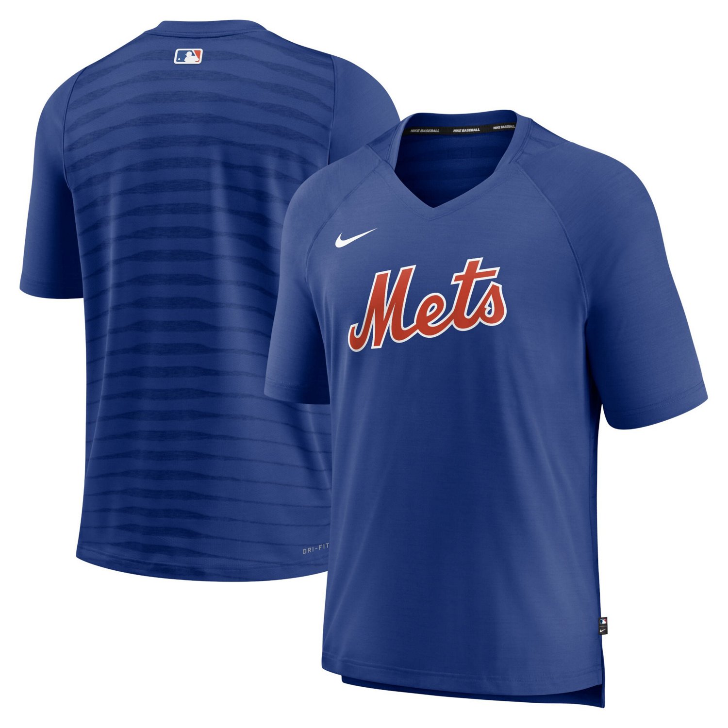 Nike New York Mets Authentic Collection Pregame Raglan Performance V ...