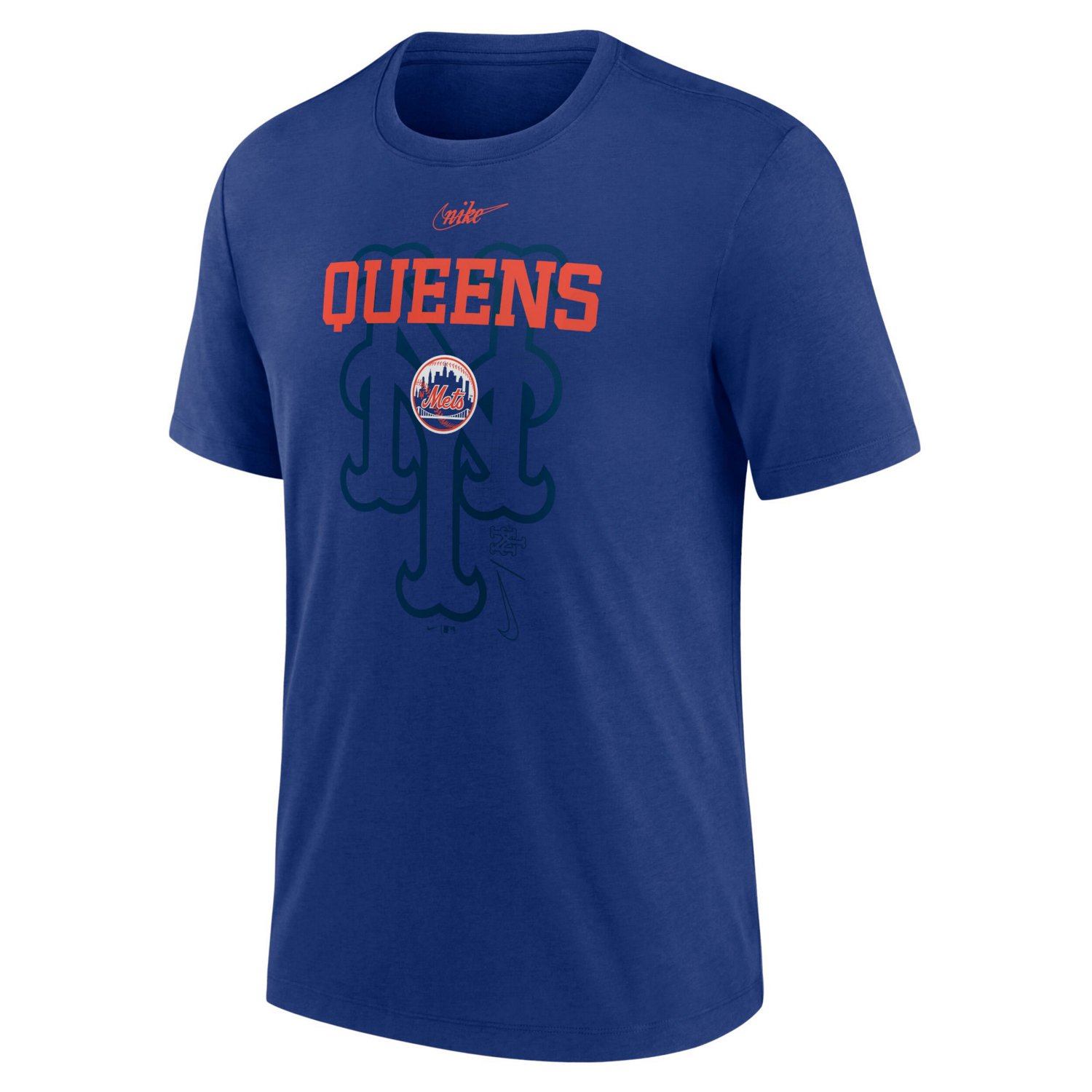 Nike New York Mets Rewind Retro Tri-Blend T-Shirt | Academy