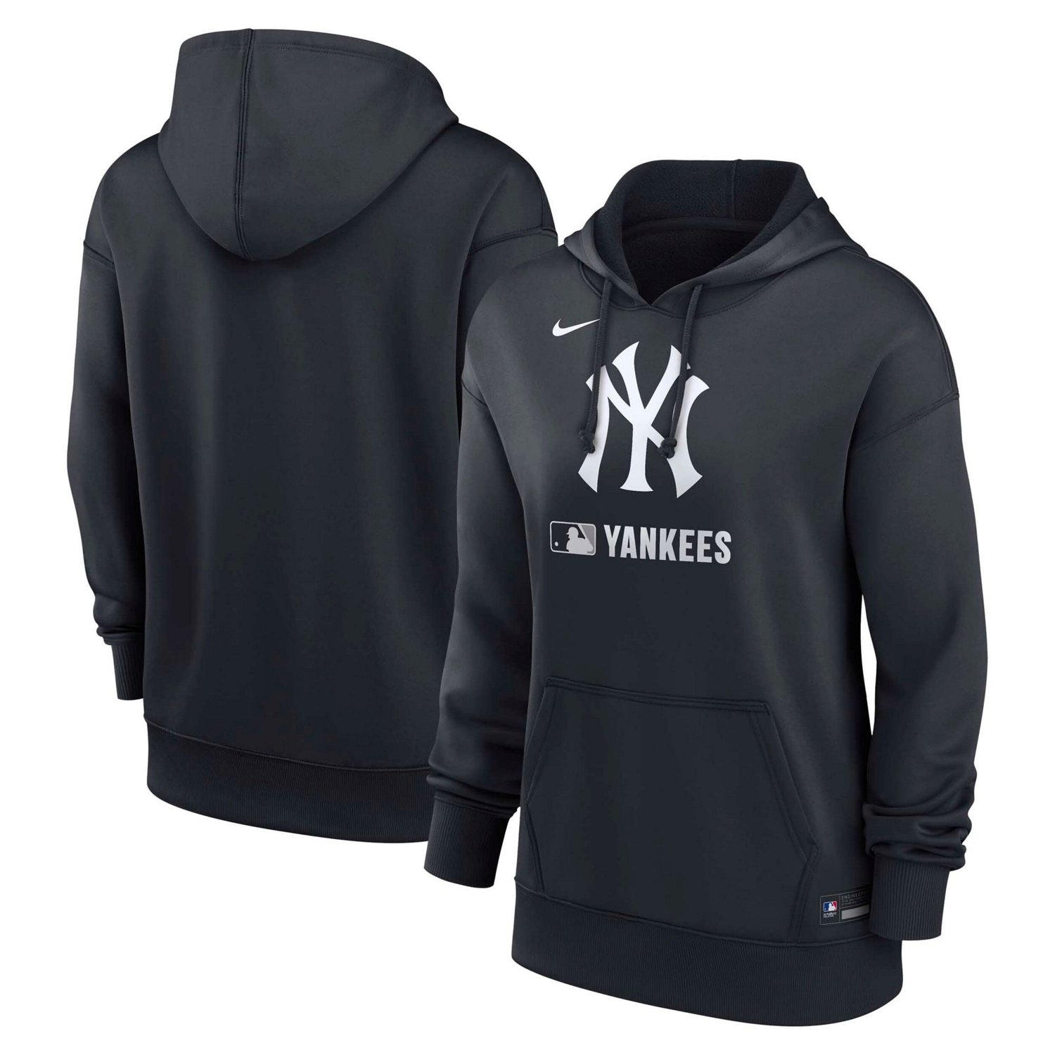 Nike New York Yankees Authentic Collection Performance Pullover Hoodie ...