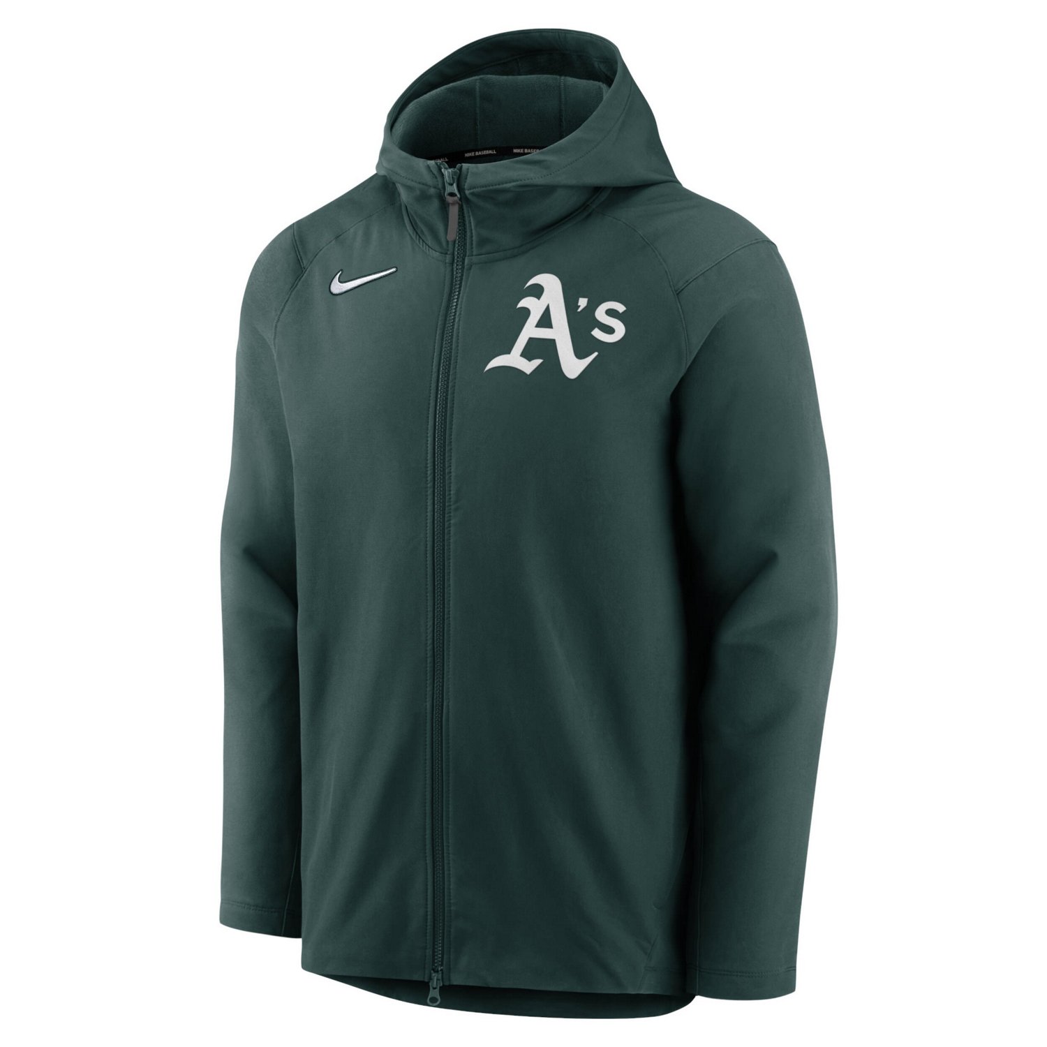 Nike Oakland Athletics Authentic Collection Performance Raglan Full-Zip ...