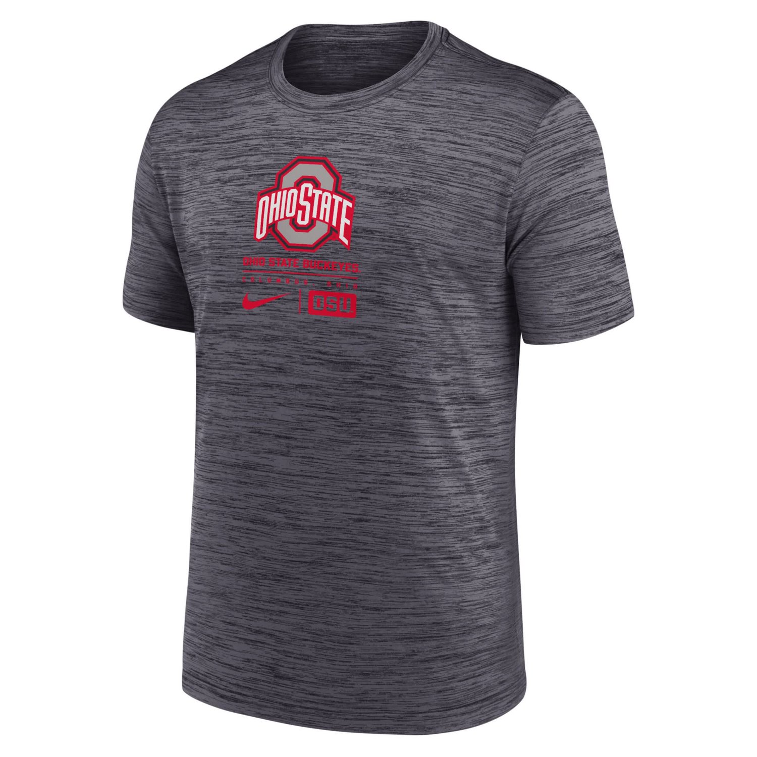Nike Ohio State Buckeyes Campus Center Block Velocity Performance T ...