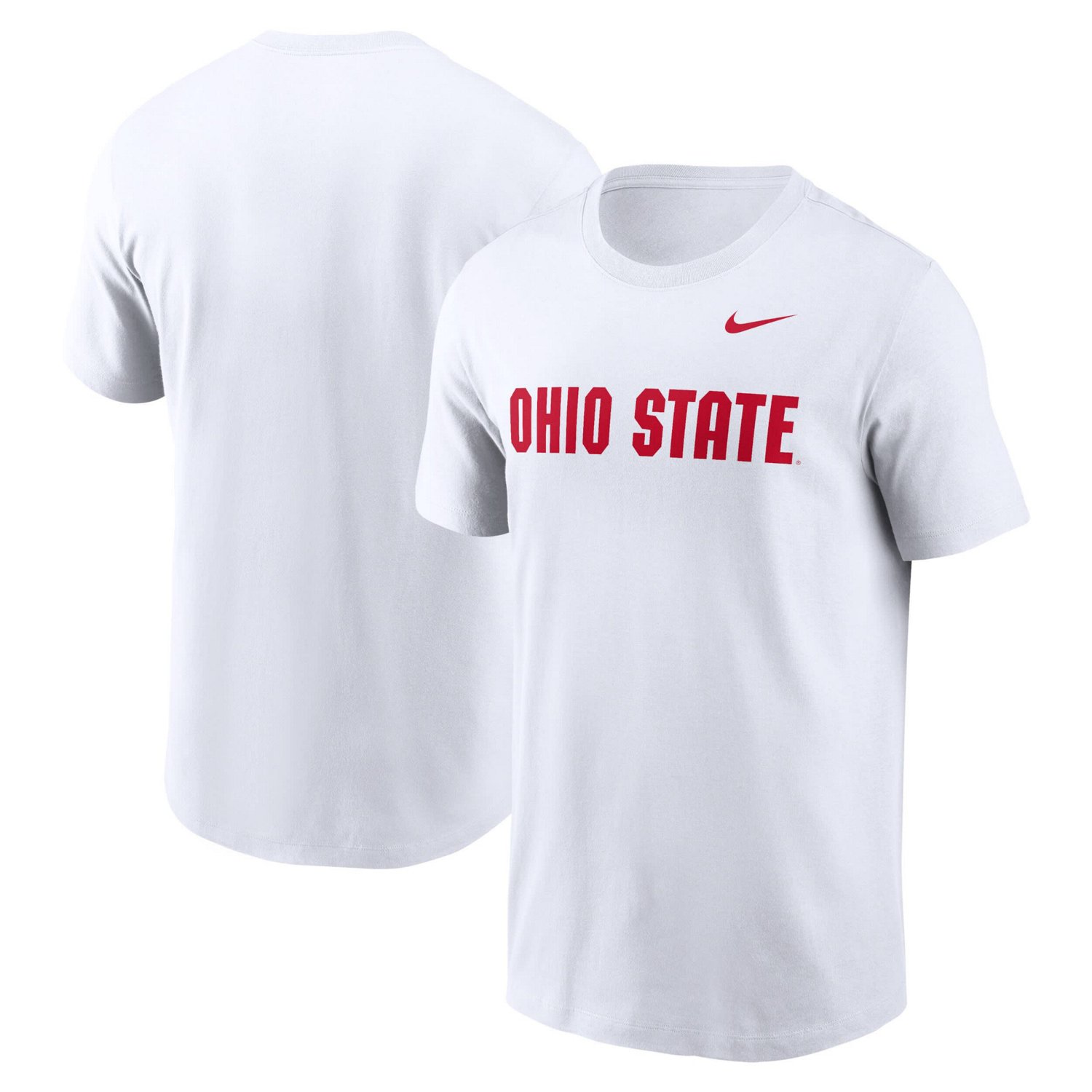 Nike Ohio State Buckeyes Primetime Evergreen Wordmark T-Shirt | Academy