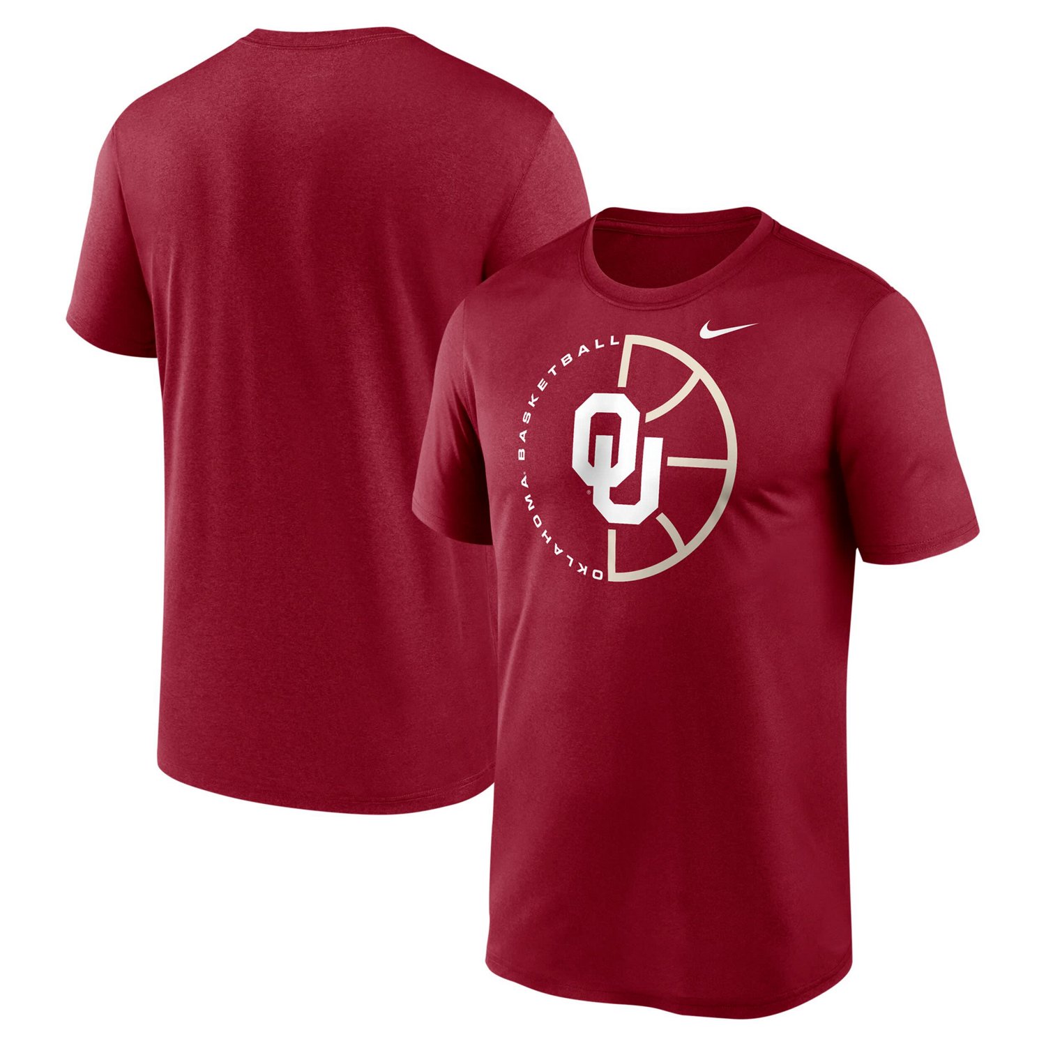 Nike Oklahoma Sooners Legend Basketball Icon Performance T-Shirt | Academy