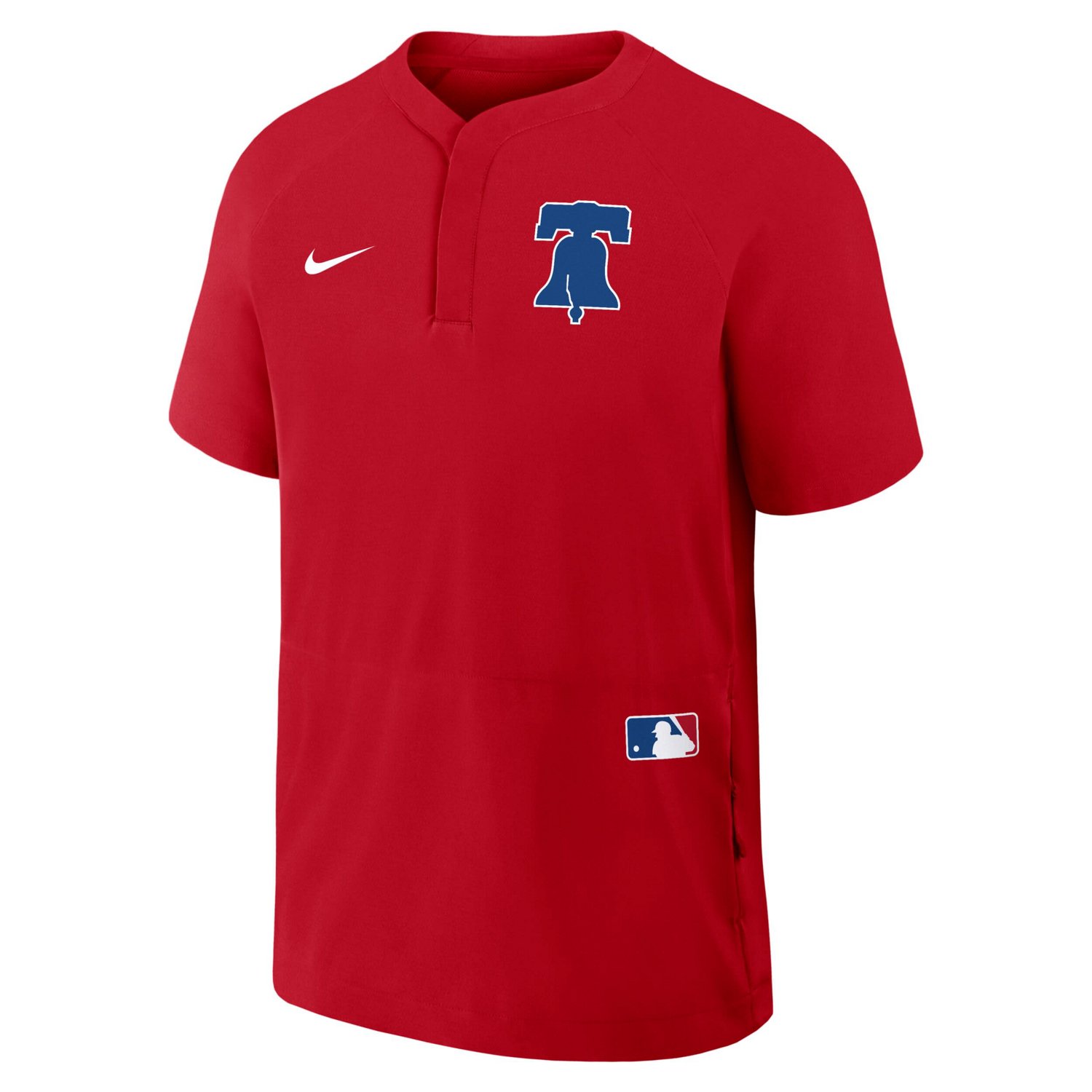Nike Philadelphia Phillies Authentic Collection Raglan Short Sleeve ...
