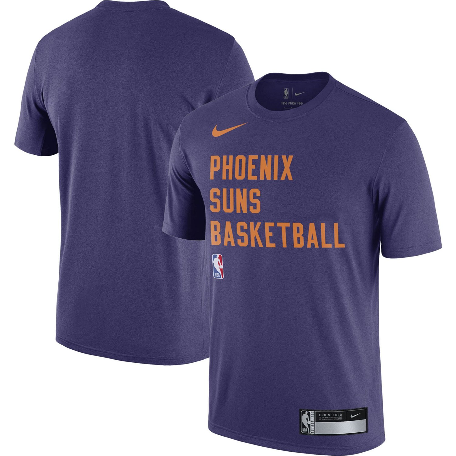 Nike Phoenix Suns 2023/24 Sideline Legend Performance Practice T-Shirt ...