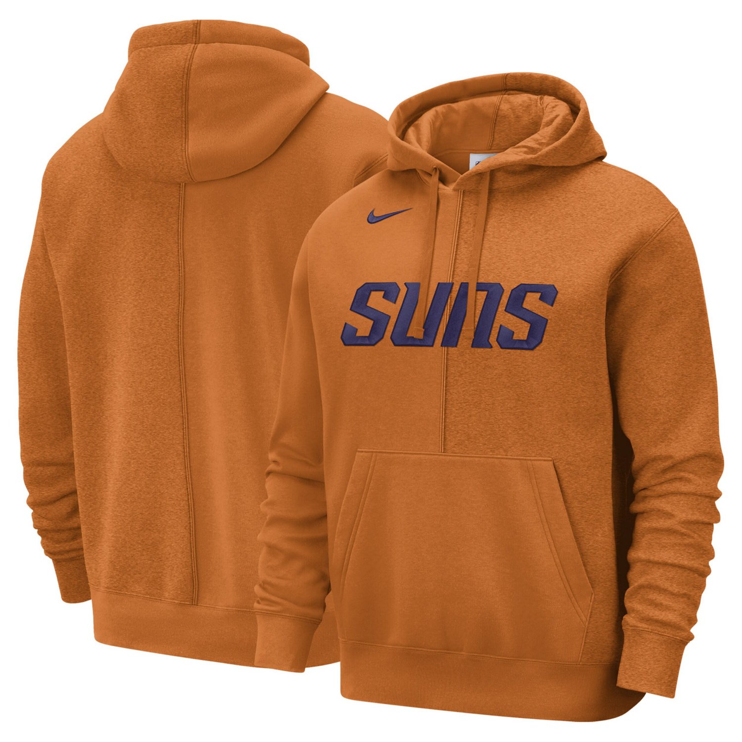Nike Phoenix Suns Courtside Versus Stitch Split Pullover Hoodie | Academy