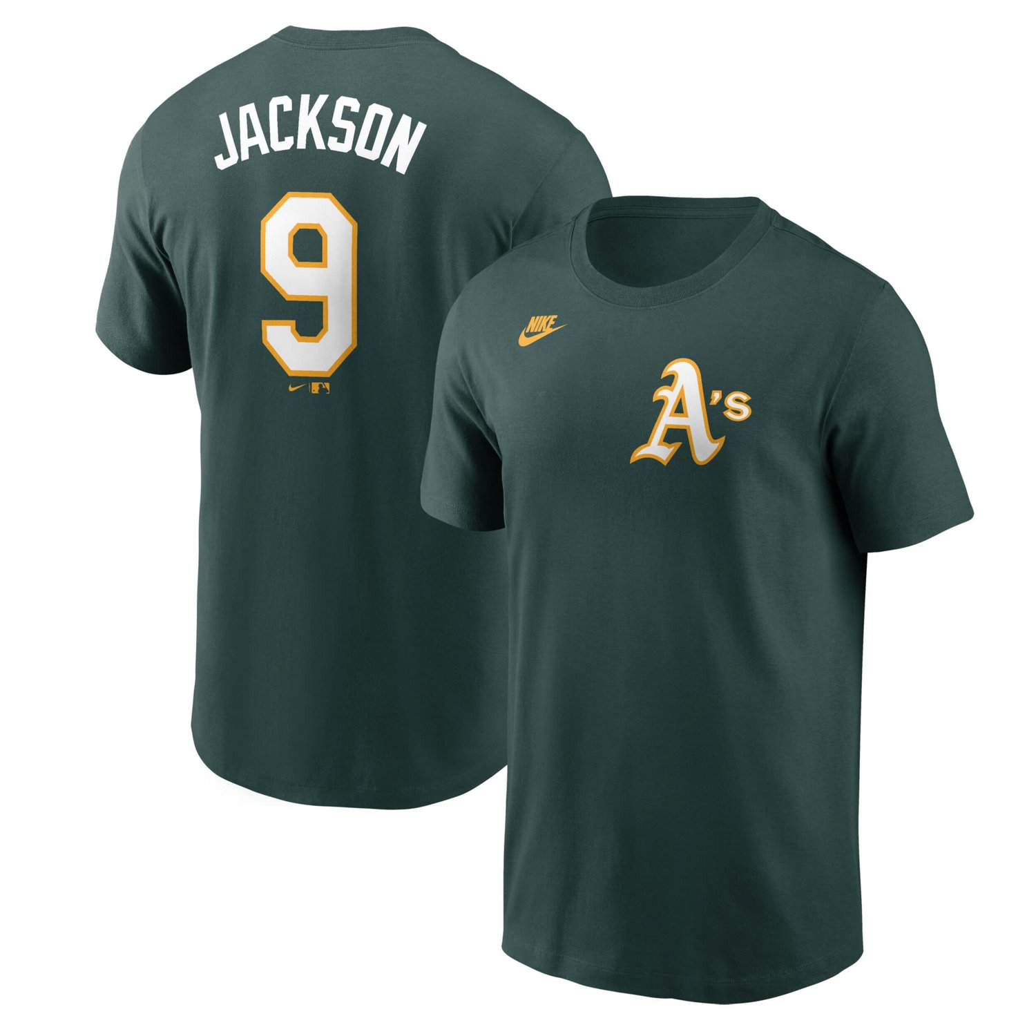 Nike Reggie Jackson Athletics Fuse Name Number T-Shirt | Academy