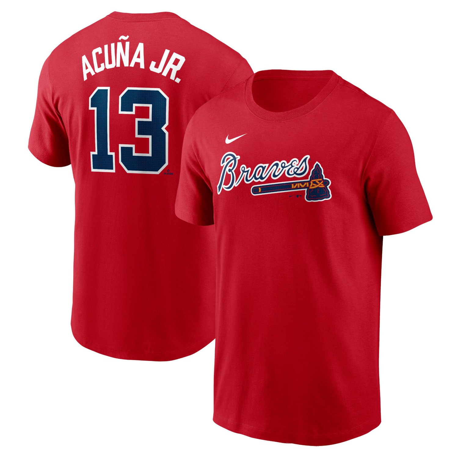 Nike Ronald Acua Jr Atlanta Braves Fuse Name Number T-Shirt | Academy