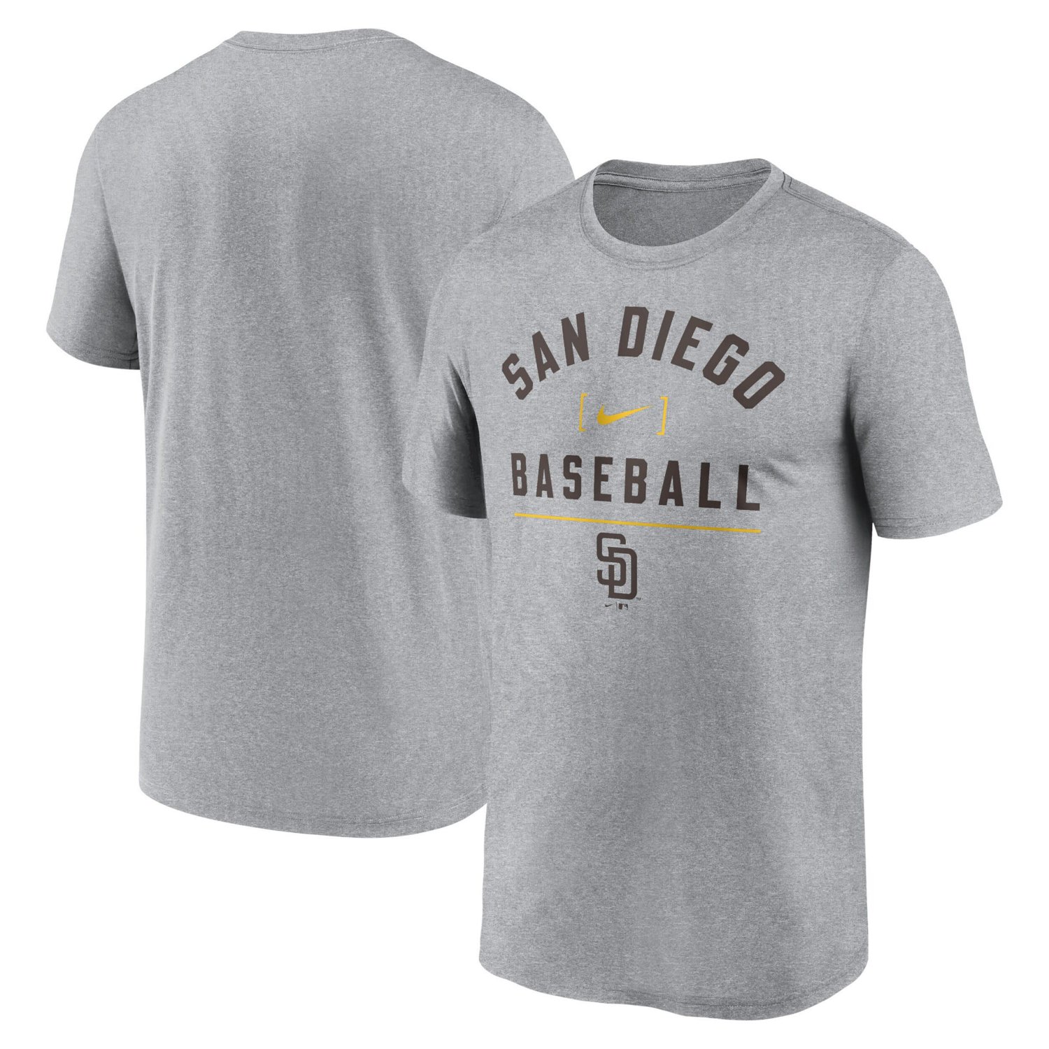 Nike San Diego Padres Arch Baseball Stack Performance T-Shirt | Academy