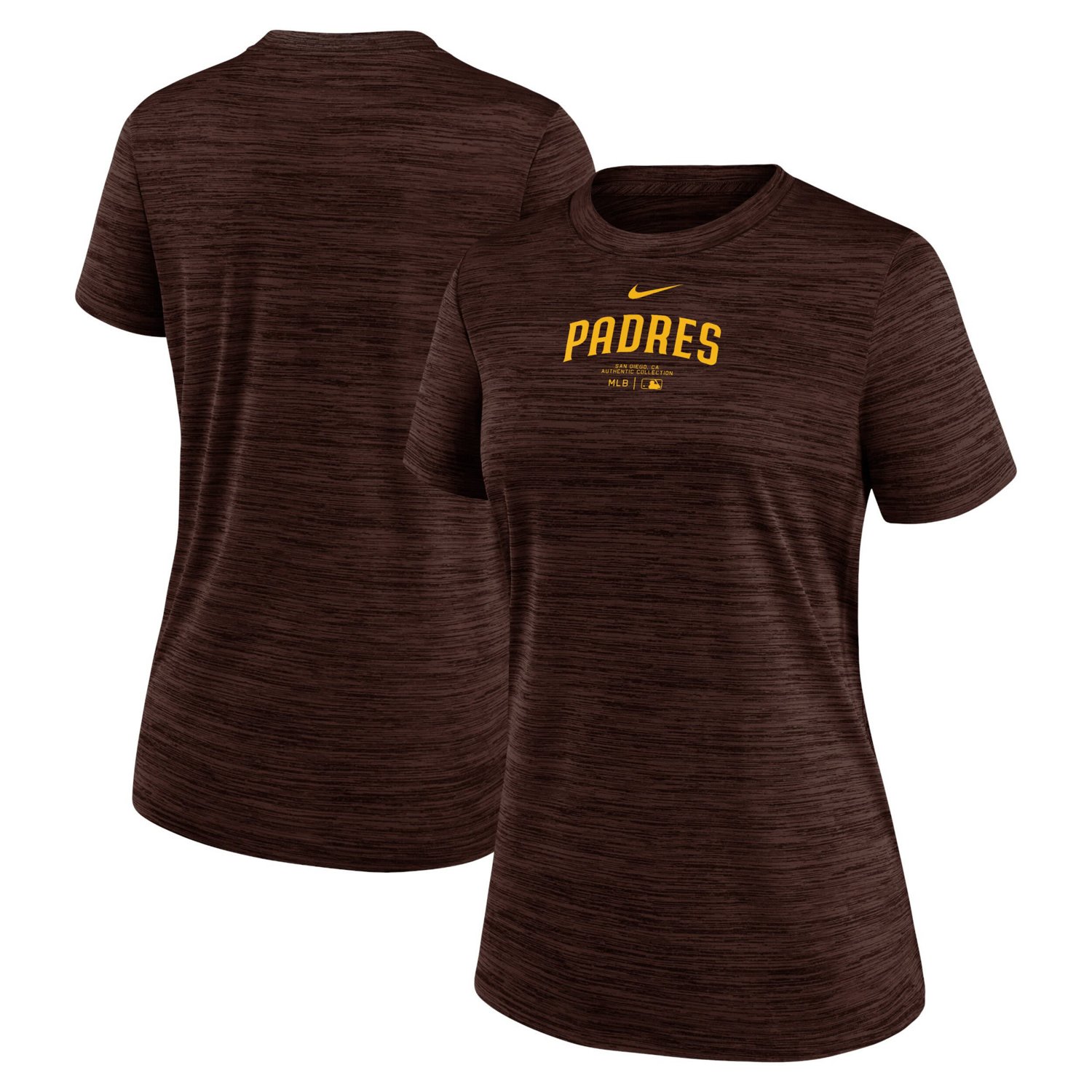 Nike San Diego Padres Authentic Collection Velocity Performance T-Shirt ...
