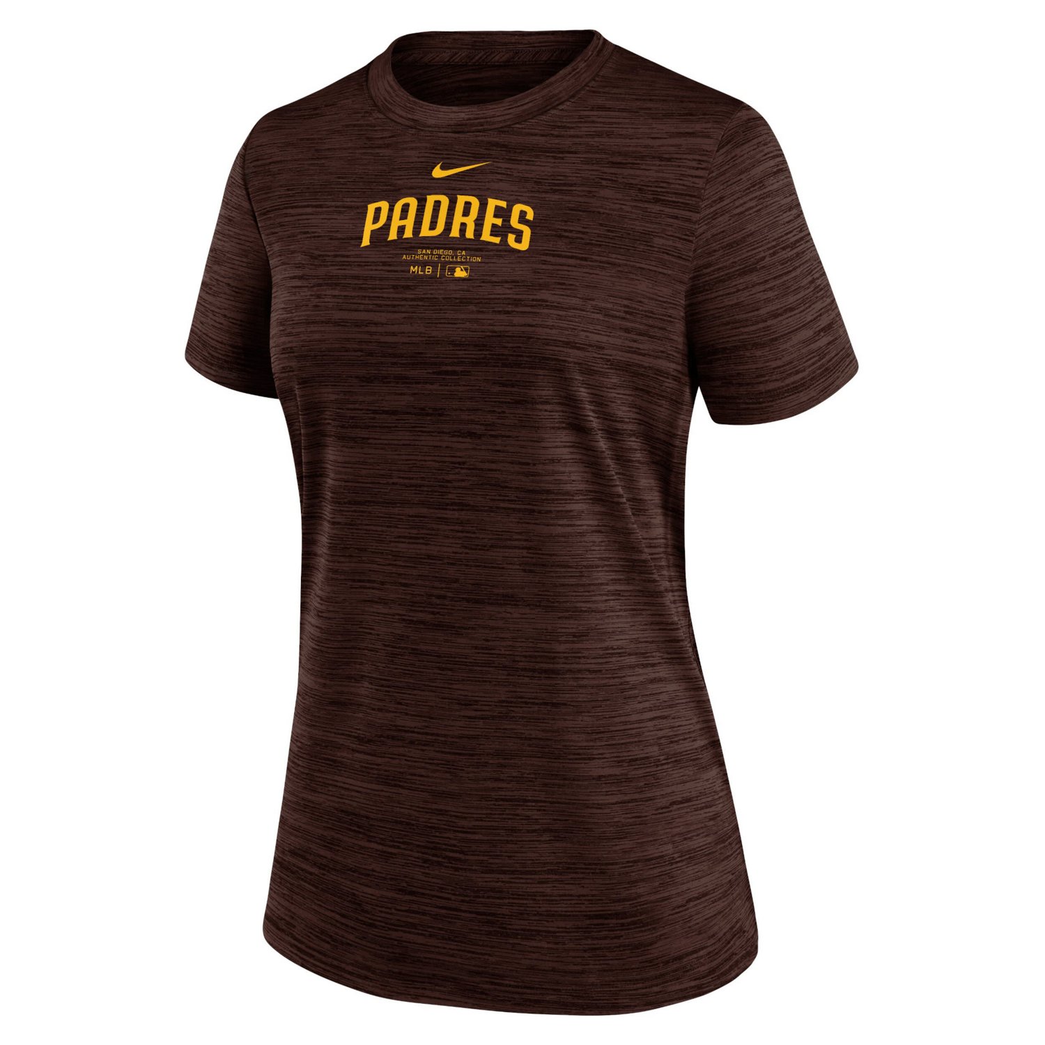 Nike San Diego Padres Authentic Collection Velocity Performance T-Shirt ...