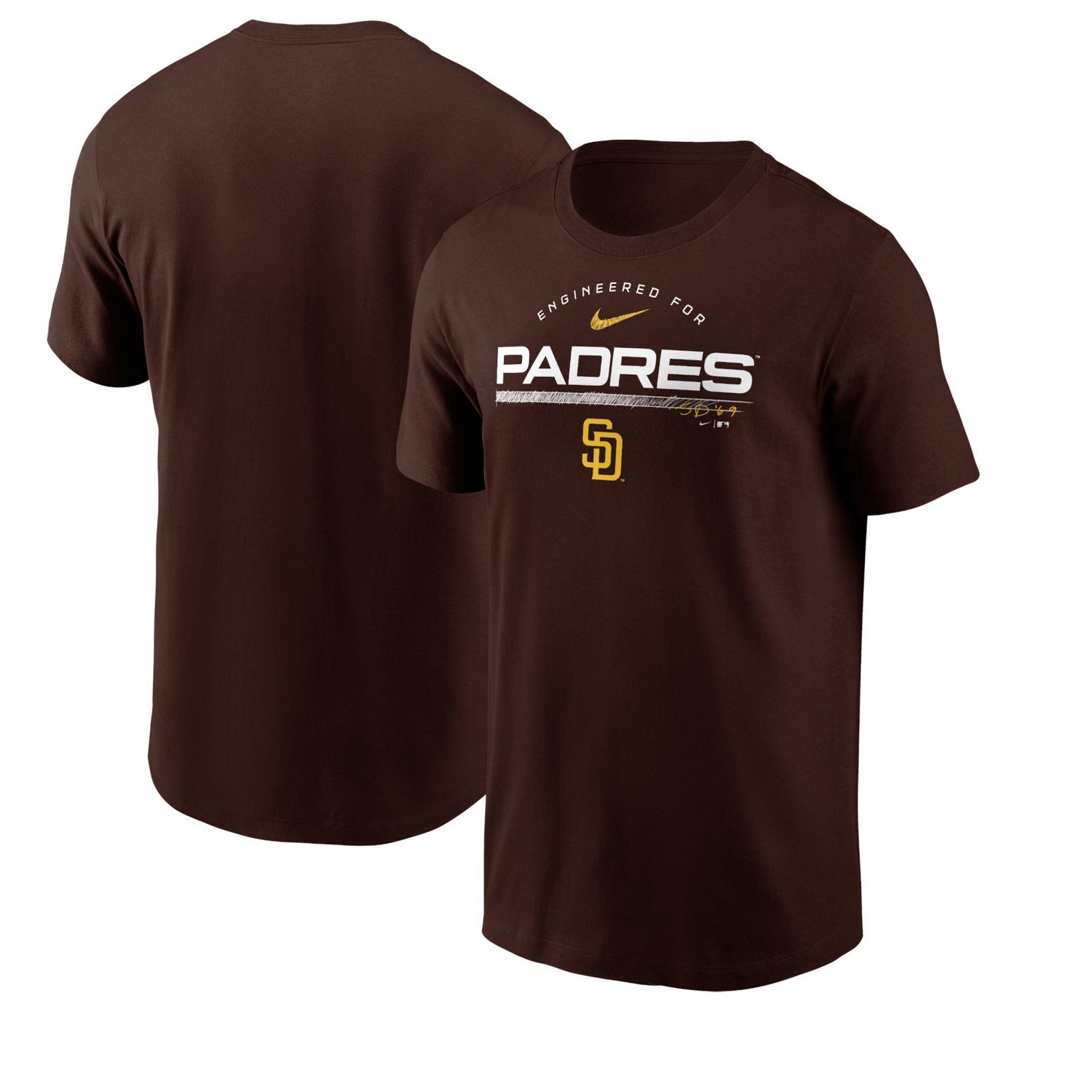 Nike San Diego Padres Team Engineered Performance T-Shirt | Academy