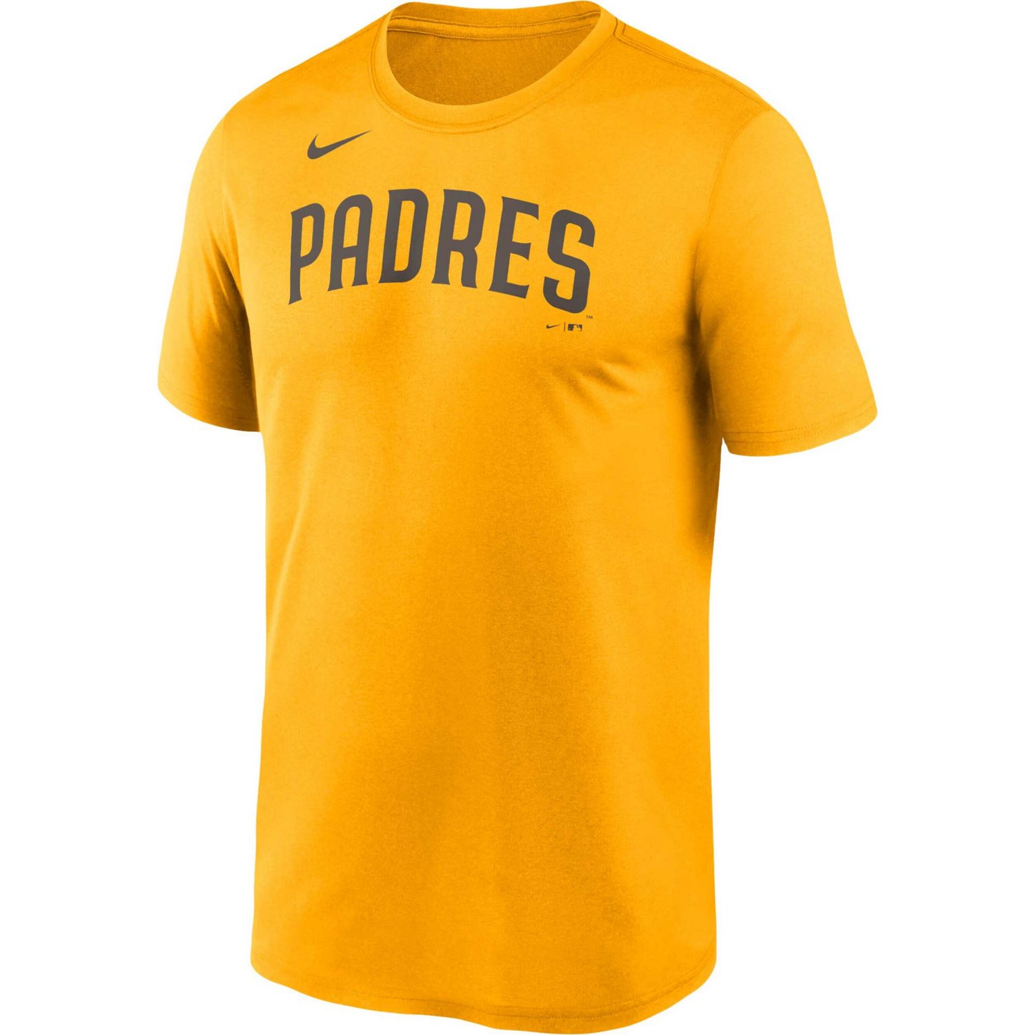 Nike San Diego Padres Wordmark Legend Performance Big Tall T-Shirt ...
