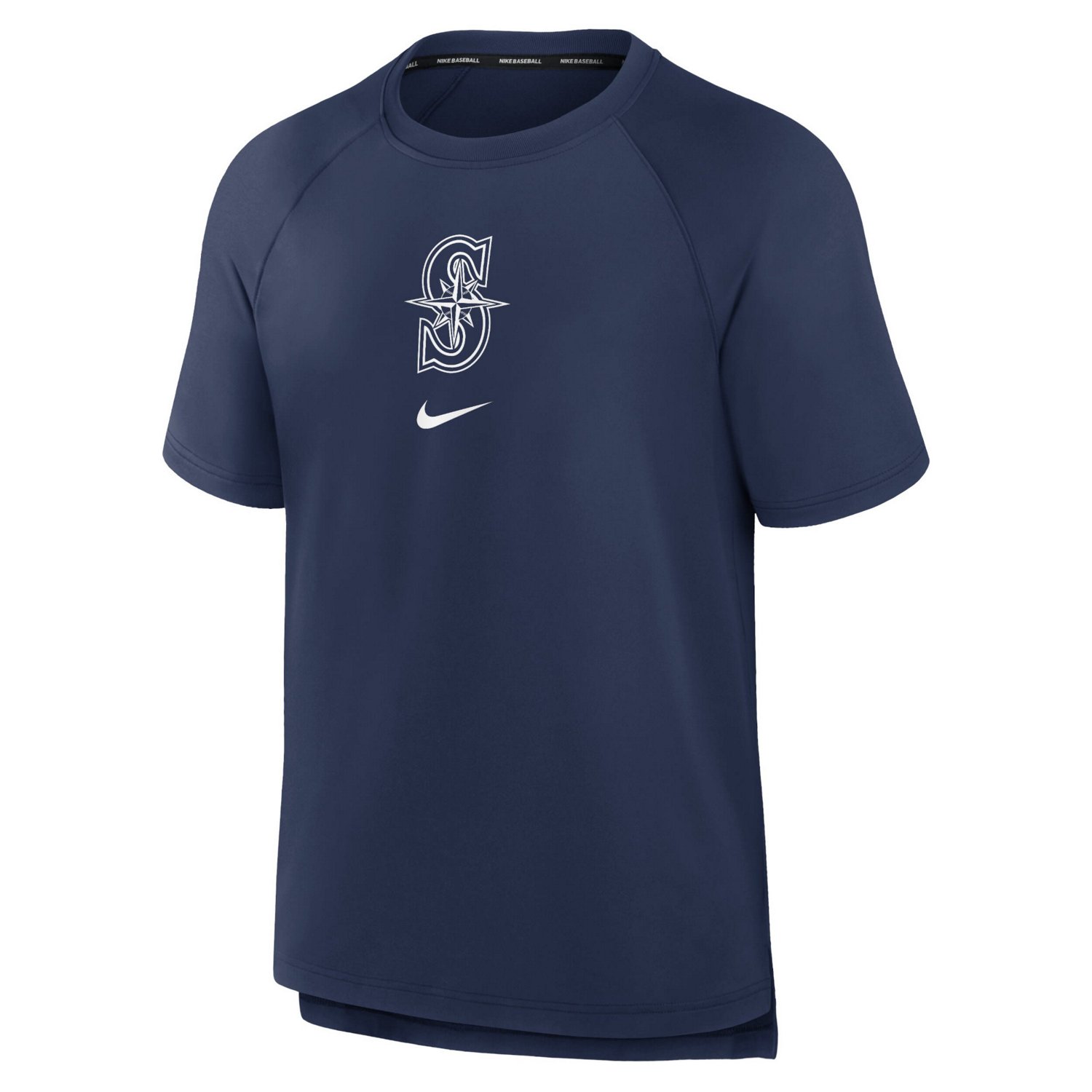 Nike Seattle Mariners Authentic Collection Pregame Raglan Performance T ...