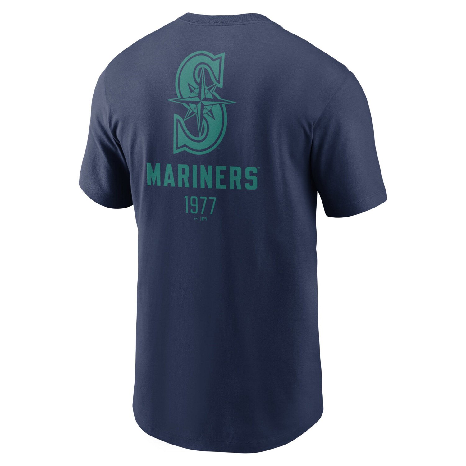 Nike Seattle Mariners Large Logo Back Stack T-Shirt | Academy