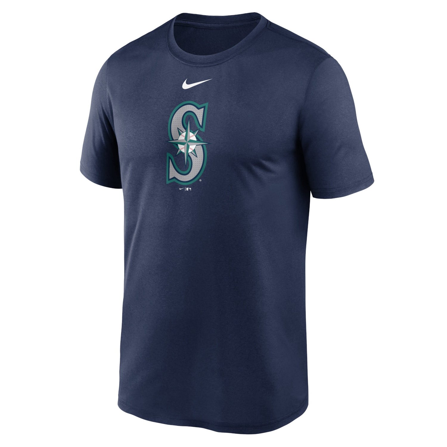 Nike Seattle Mariners Legend Fuse Large Logo Performance T-Shirt | Academy