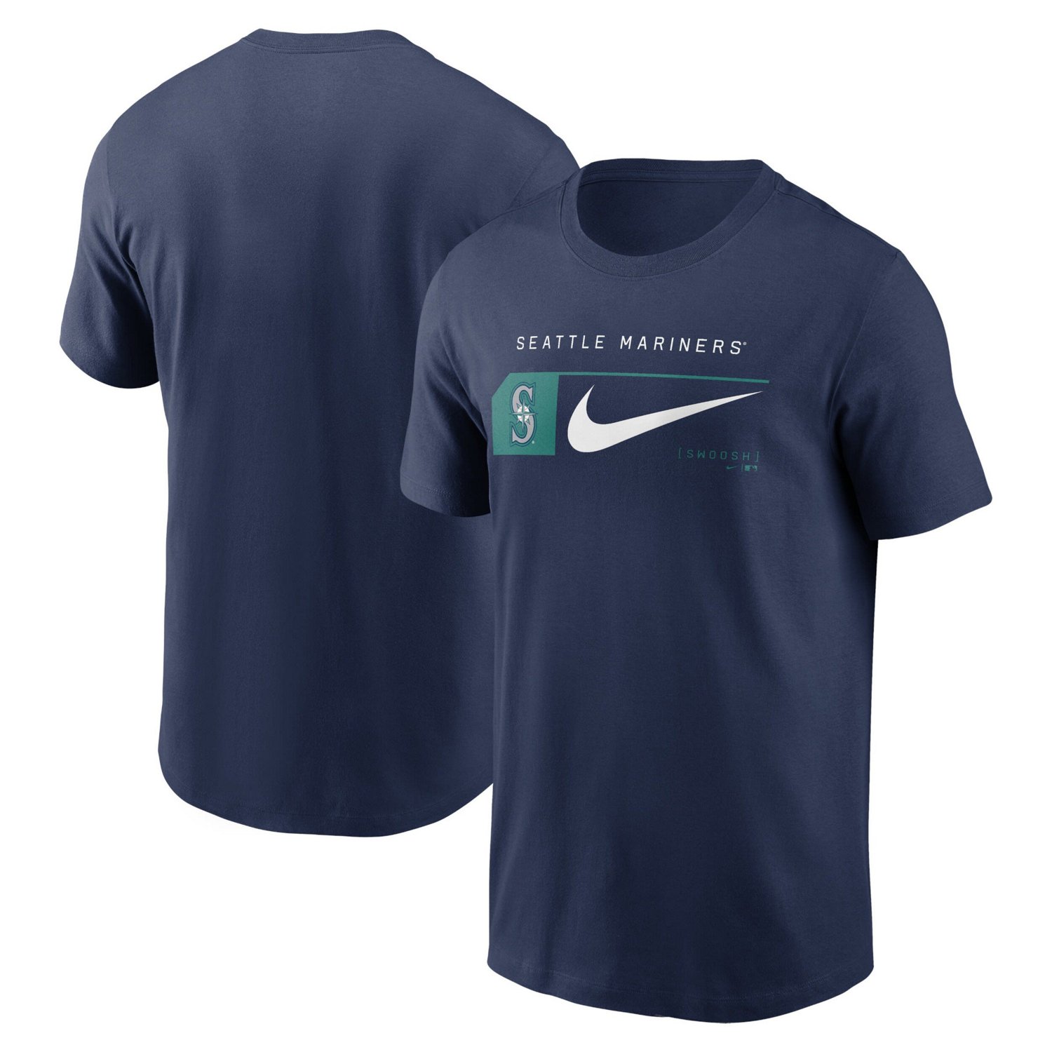 Nike Seattle Mariners Team Swoosh Lockup T-Shirt | Academy